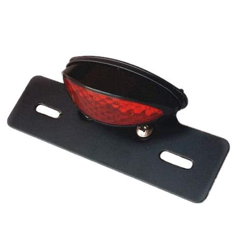 BHYShop LED Motorcycle Quad ATV Brake Running License Plate Mount ...