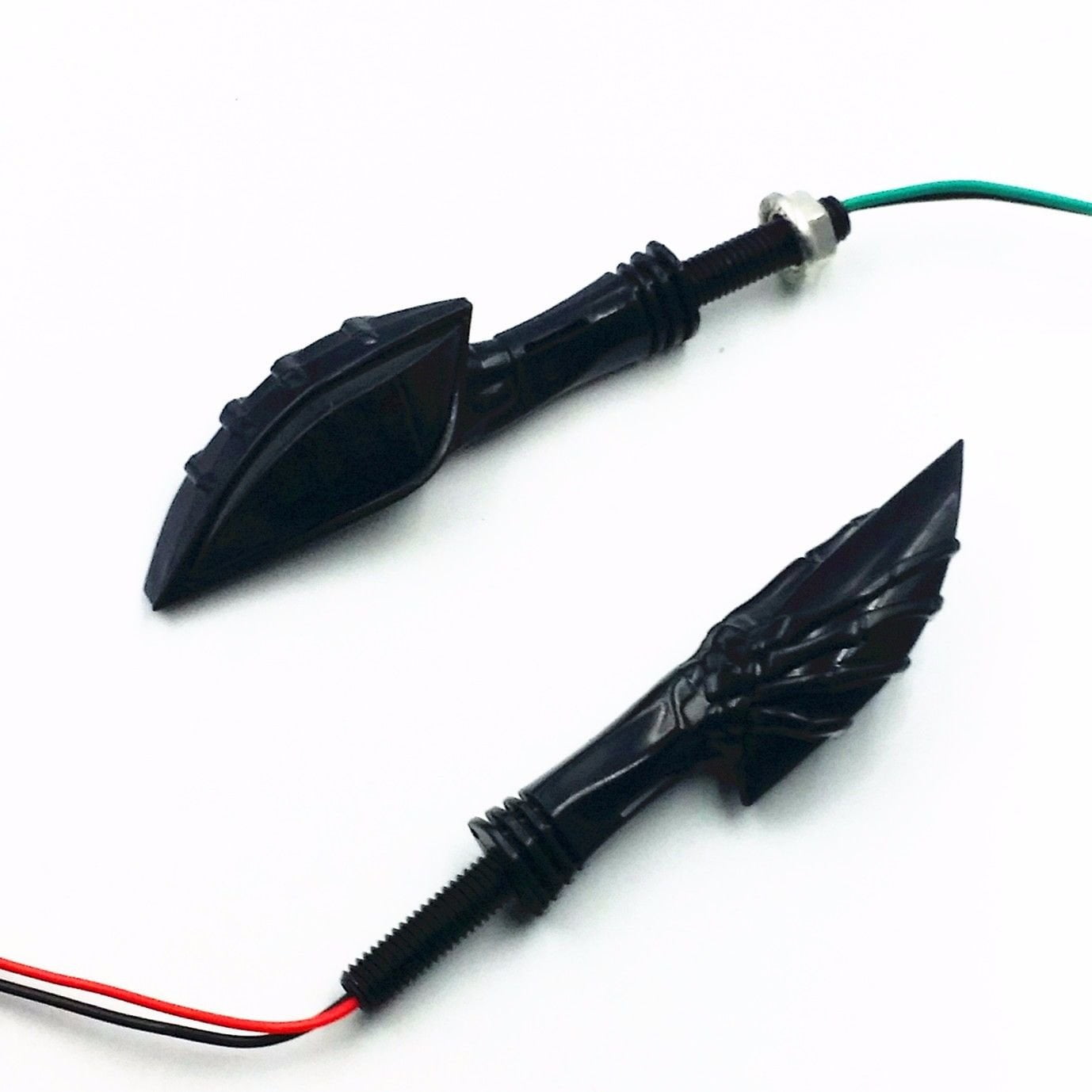 BHYShop Skull Hand LED Turn Signal Cruiser Chopper Street Sport Bike ...