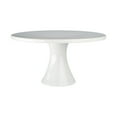 BIA Cordon Bleu 12" White Ceramic Dessert Stand Pedestal, Flat Rim for ...