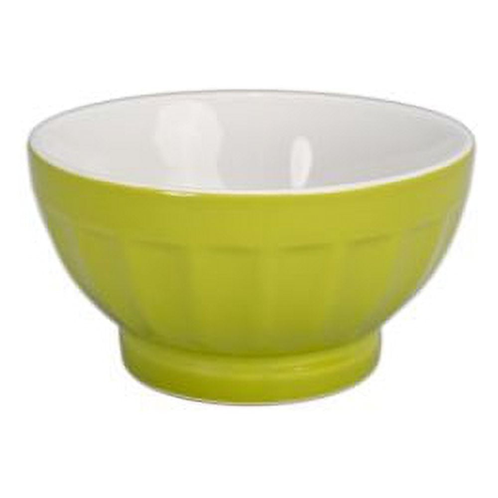 BIA Cordon Bleu Fluted Bowl Chartreuse - W 5.25", 16 oz - Walmart.com