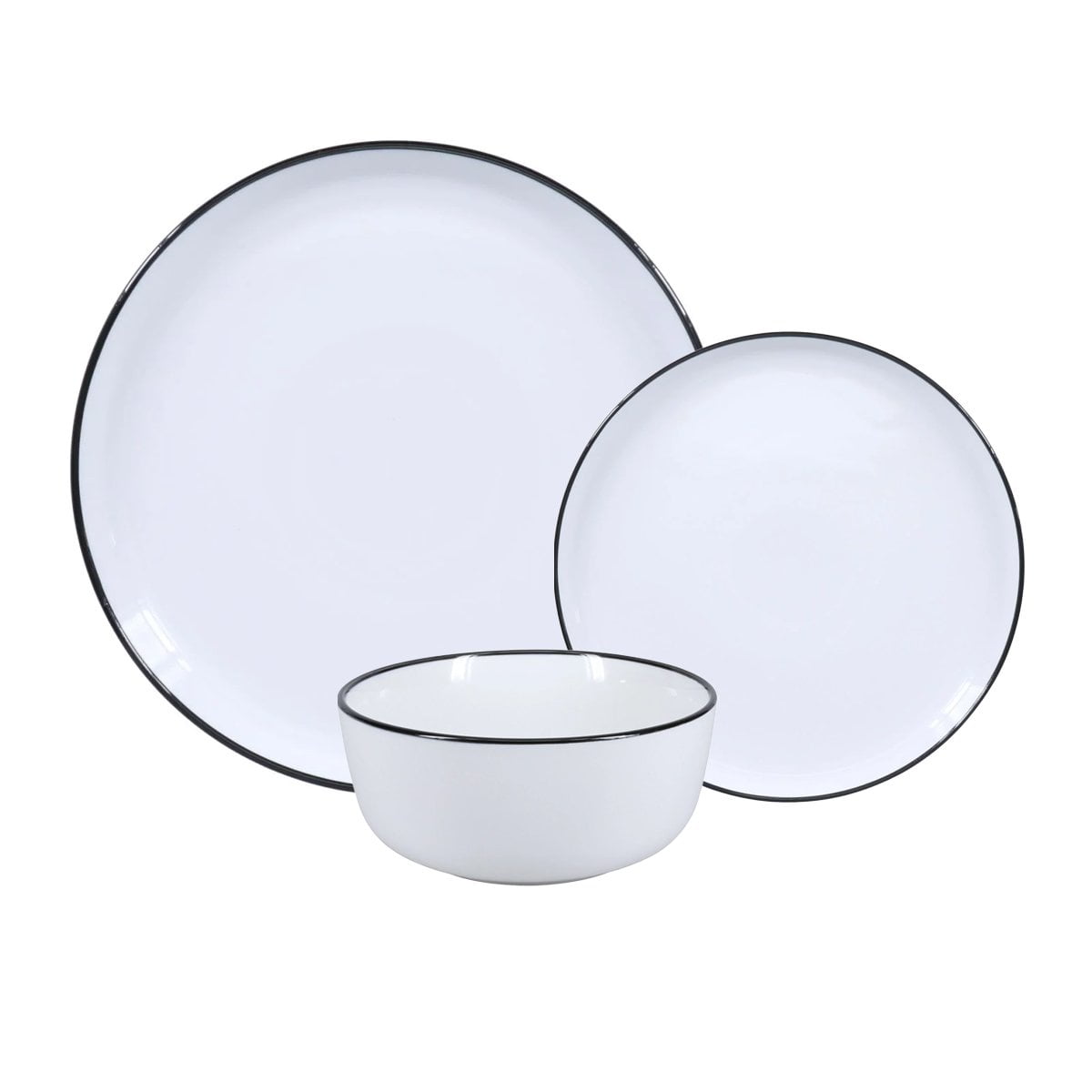 BIA Cordon Bleu Silhouette 12-Piece Dinnerware Set - Walmart.com