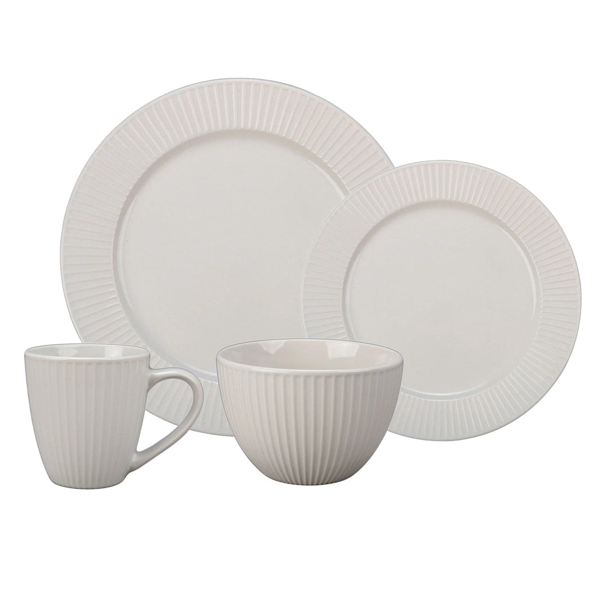 BIA Cordon Bleu Sunray 16-Piece Dinnerware Set | Crème - Walmart.com