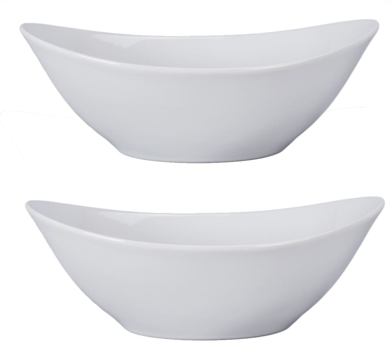 BIA Everyday Bowls Collection - Contessa Bowl - White - 2.5 Qt (80 oz ...