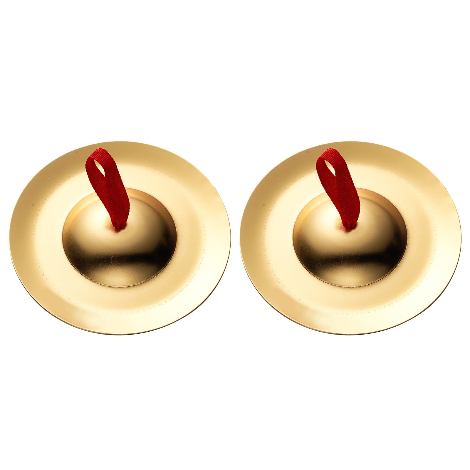 BIBABLYKE 1 Pair Mini Small Kid Children Copper Hand Cymbals Gongs Band ...