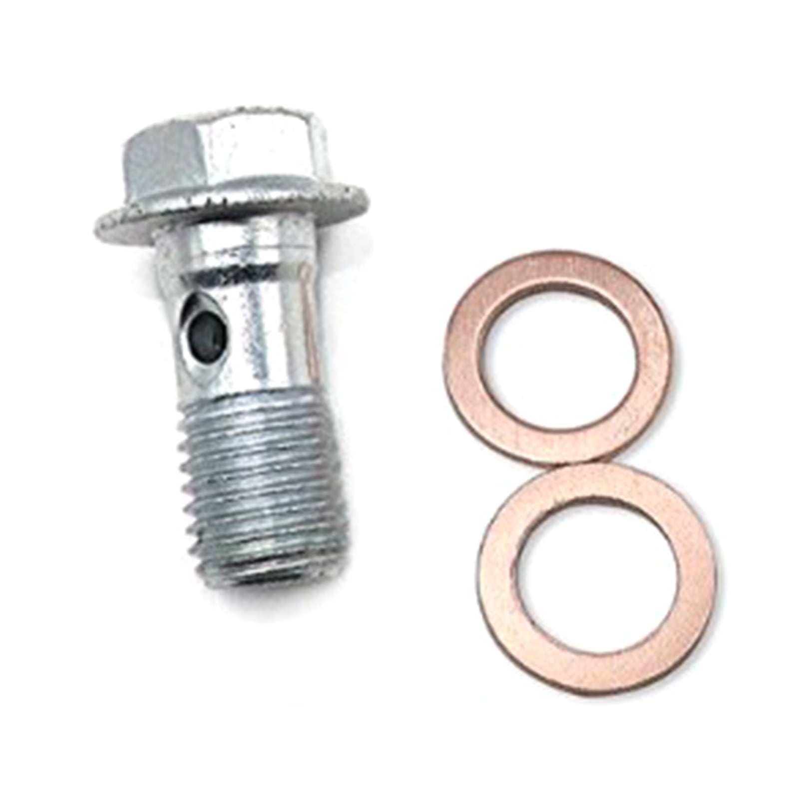 BIBABLYKE 10 Pcs Motorcycle Banjo Bolts & Washers Brake Hoses Banjo ...