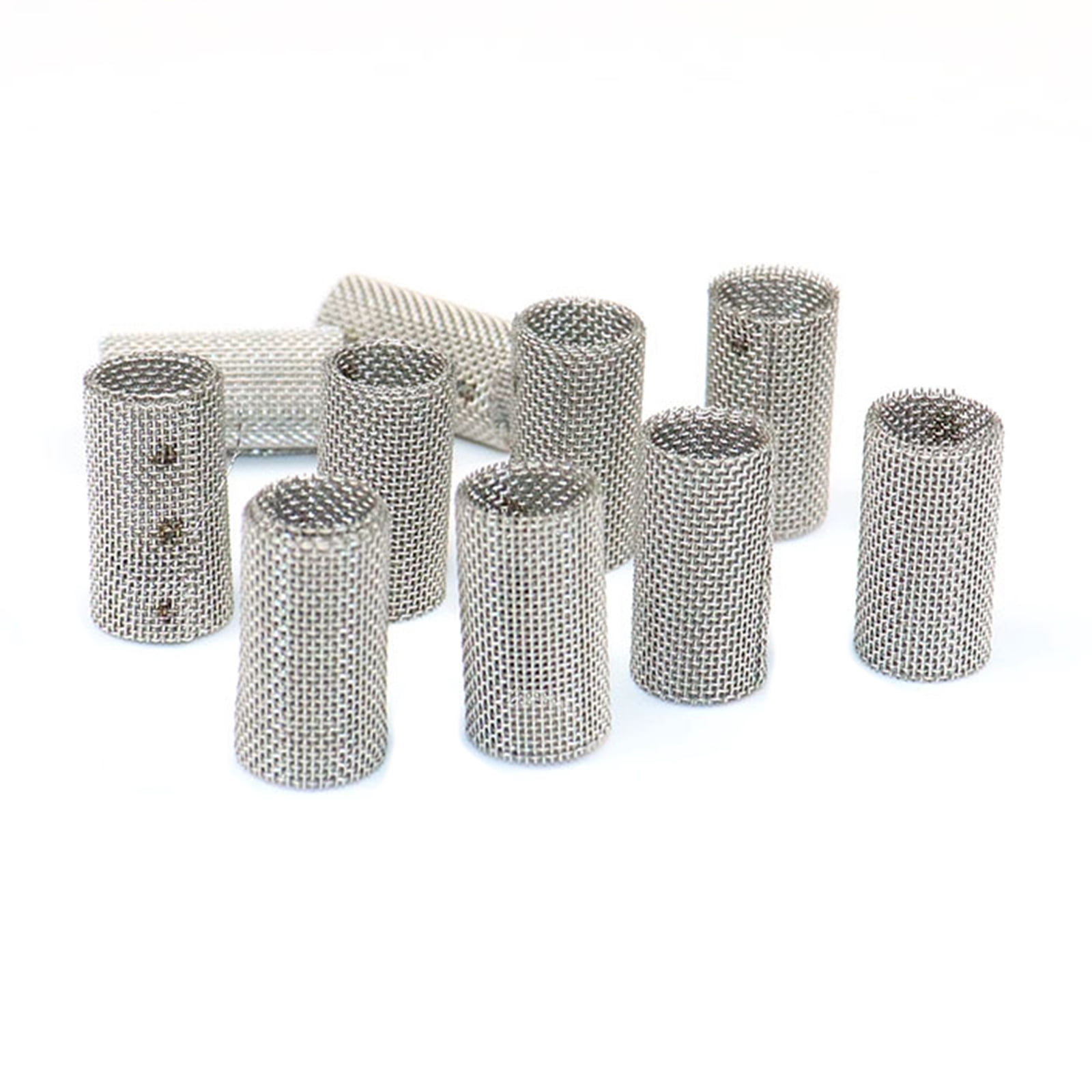 BIBABLYKE 10Pcs Filter Mesh Car Glow Plug Burners Strainer Screen for ...