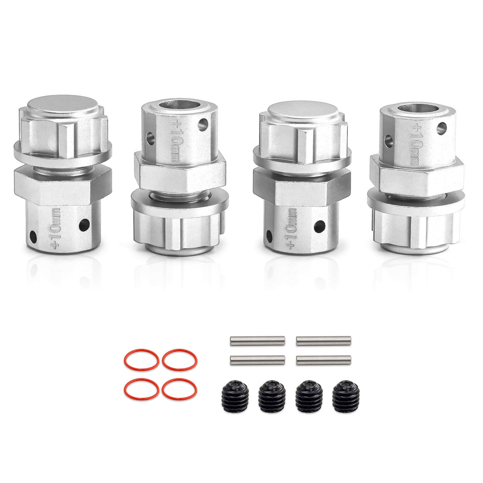 BIBABLYKE 10mm Metal Coupling Supplies Extension Adapter for 1/7 and 1/ ...