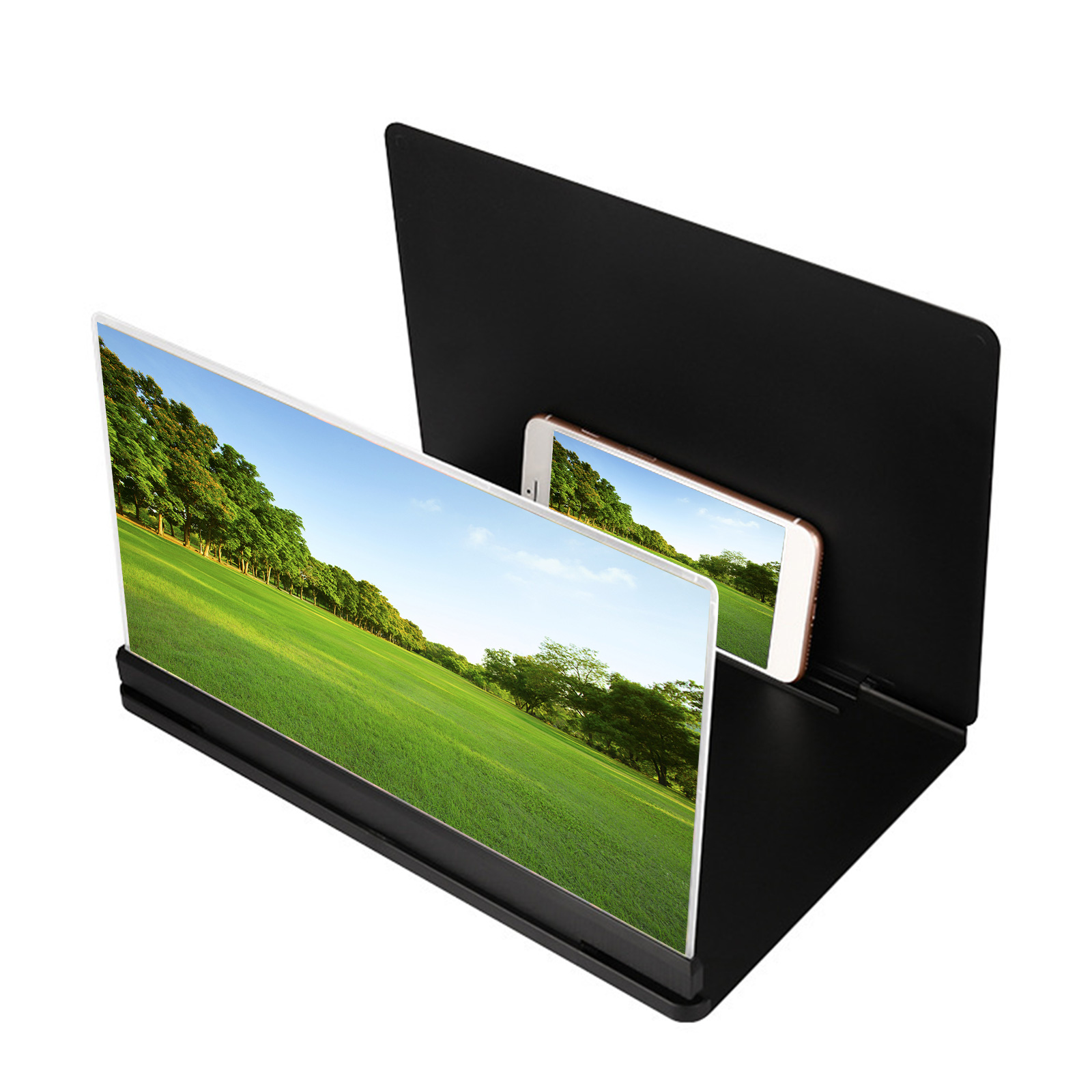 BIBABLYKE 12inch/14inch Screen Magnifier for Smartphones,Mobile Phone ...