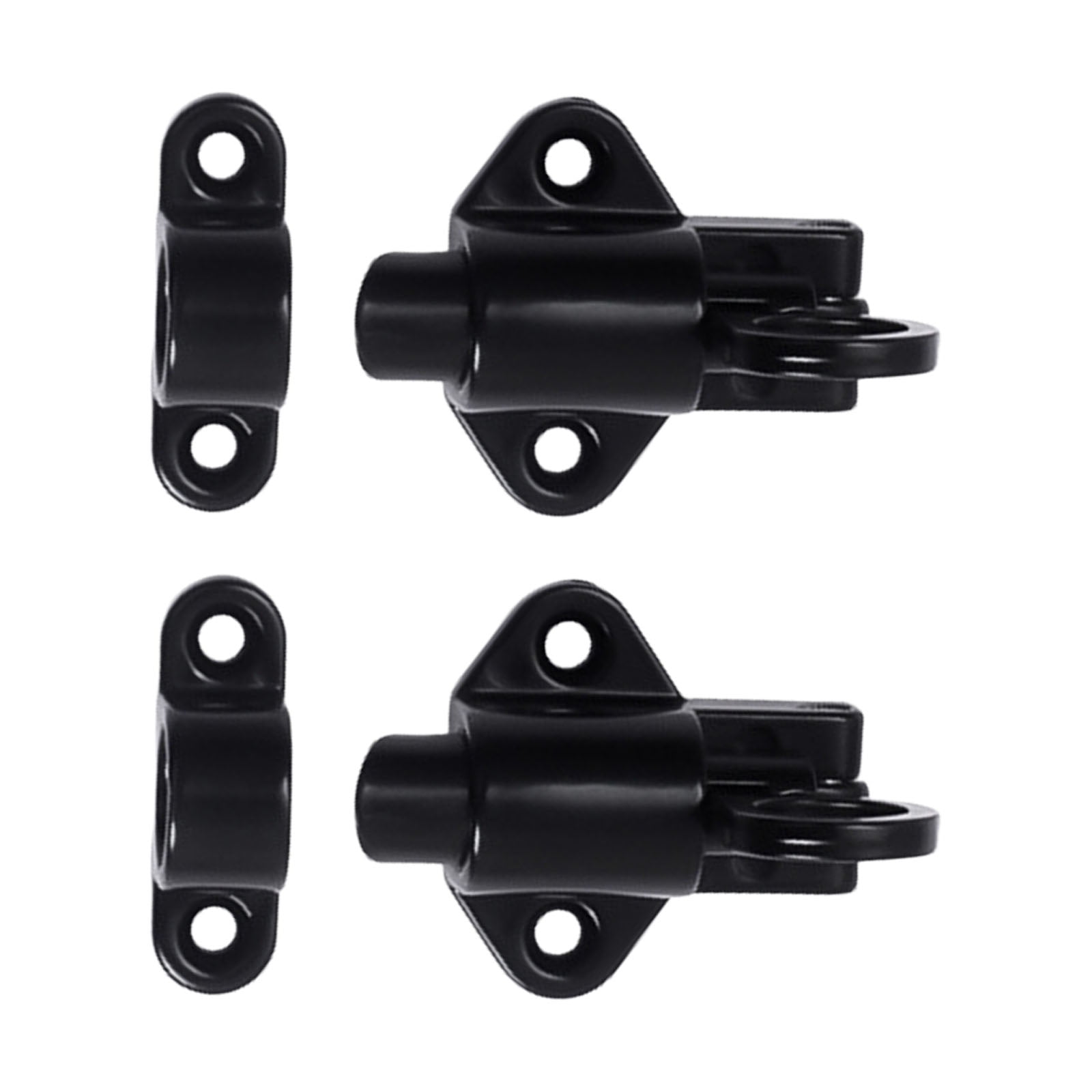 BIBABLYKE 2Pcs Spring Door Bolt Lock Window Security Pull Rings Spring ...