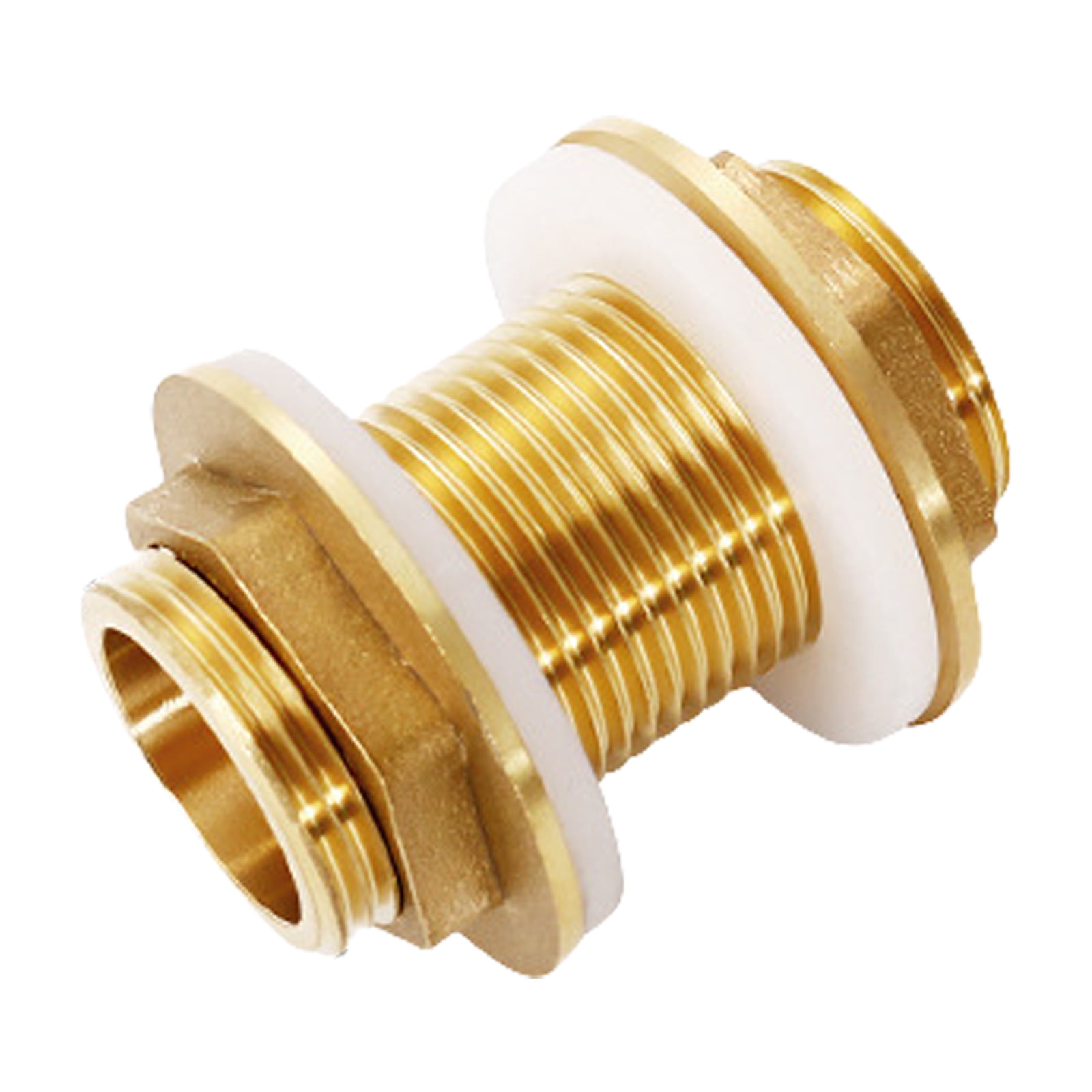 BIBABLYKE 3/4inch Brass Pipe Fitting Connectors for Water Tanks Male ...