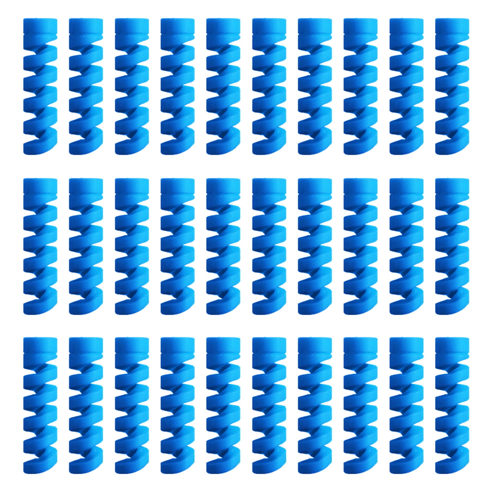 BIBABLYKE 30Pcs Charging Cable Saver Protector Silicone Cord Saver ...