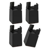 BIBABLYKE 4Pcs Adjustable Furniture Chair Feet Risers with Screw Clamp ...