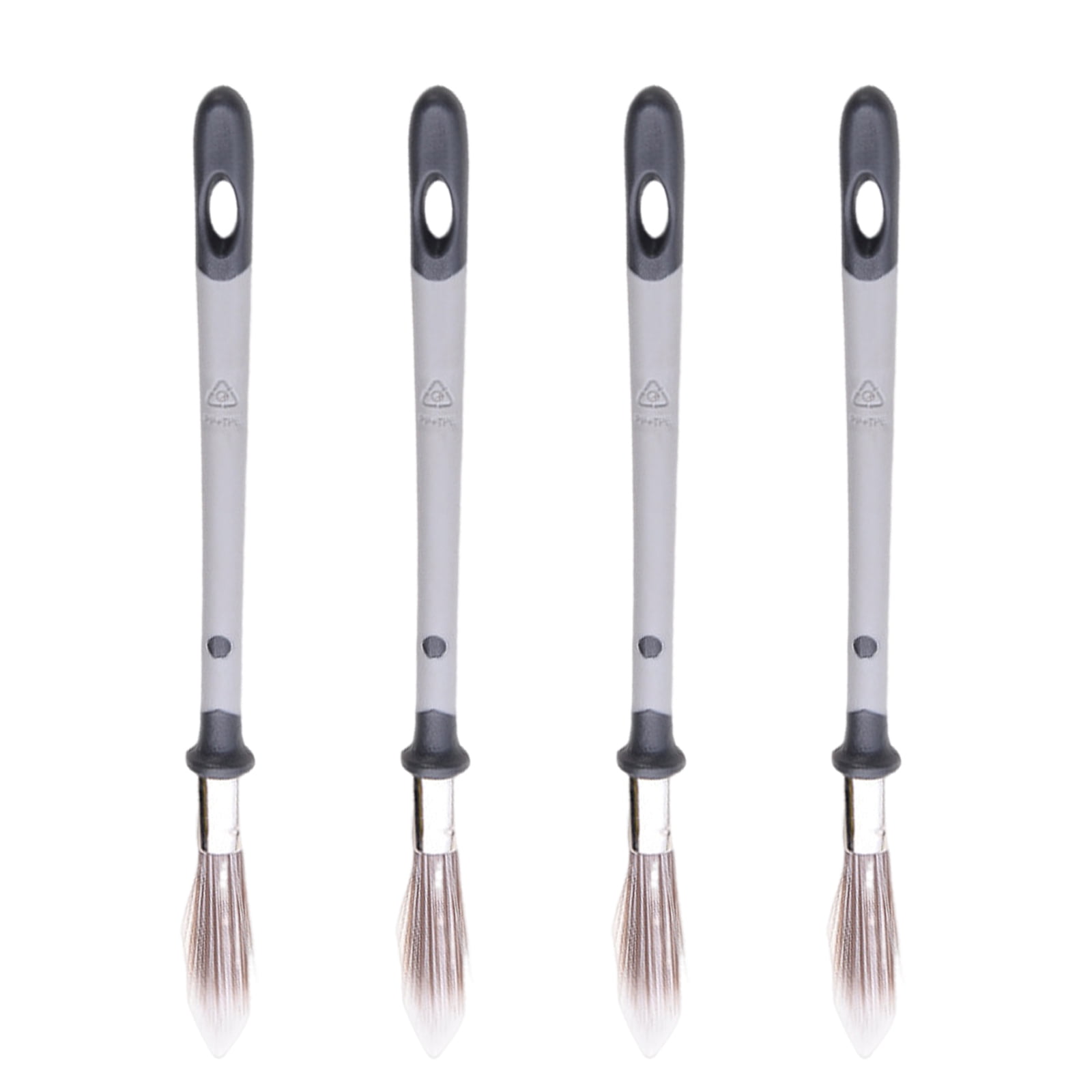 BIBABLYKE 4Pcs Multipurpose Trim Paint Brush Set for High Performances ...