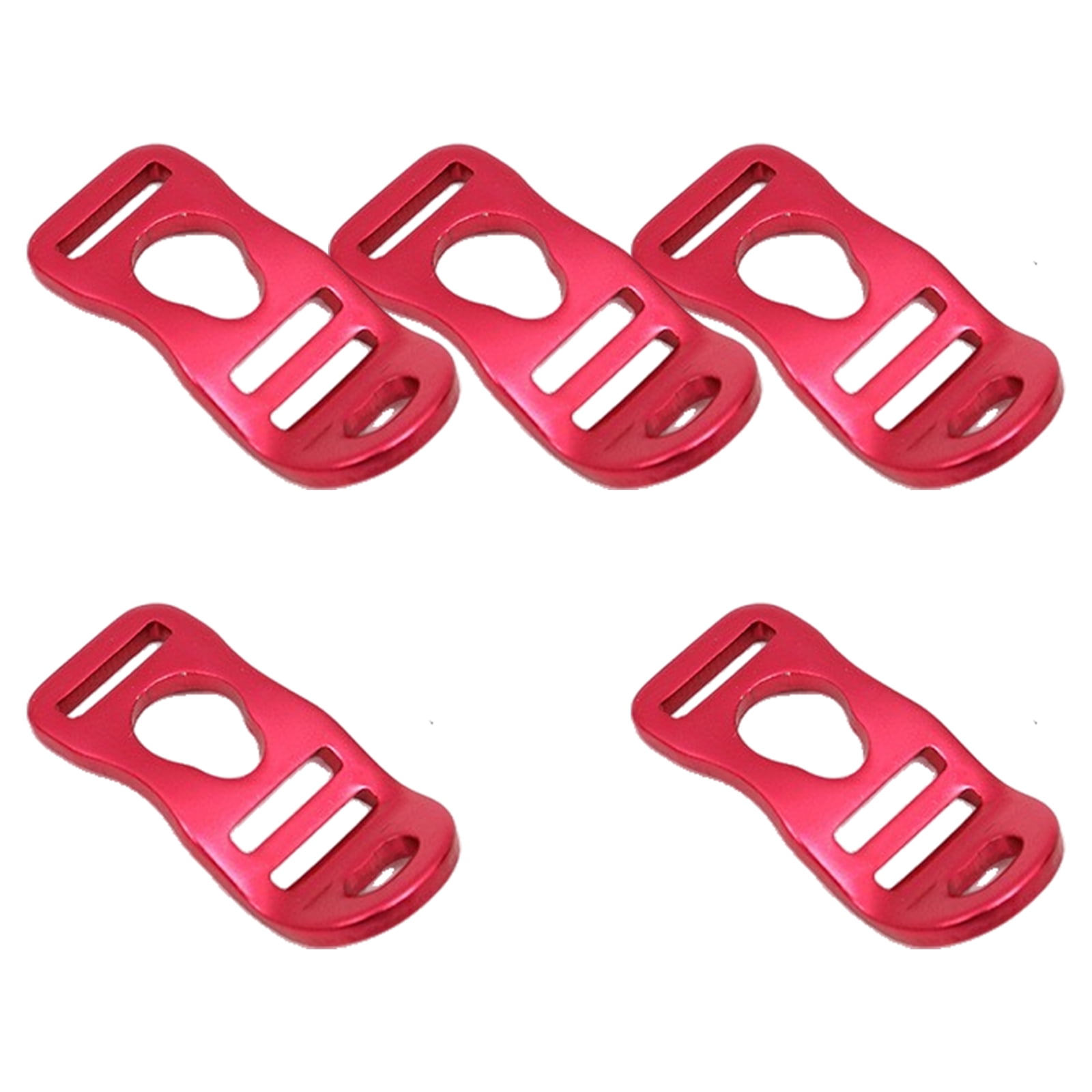 BIBABLYKE 5pack Tent Ground Fixed Clip Aluminium Alloys Outdoor Camping ...