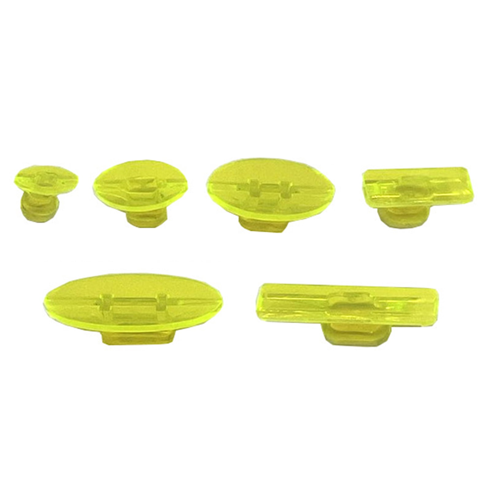 BIBABLYKE 6pcs Clear Car Dent Repair Tabs Auto Dent Puller Tabs set for ...
