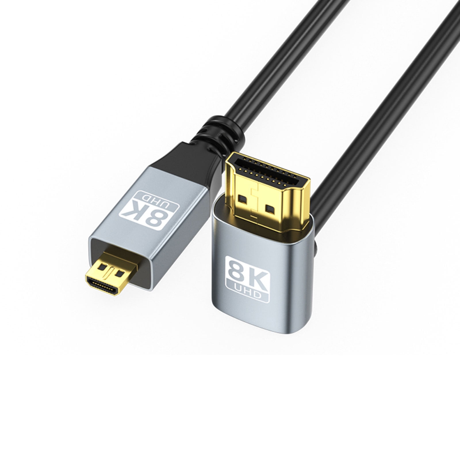 BIBABLYKE 8K60hz Video Cord 6x2.3mm Video to 10.5x2.5mm Cable Gold ...