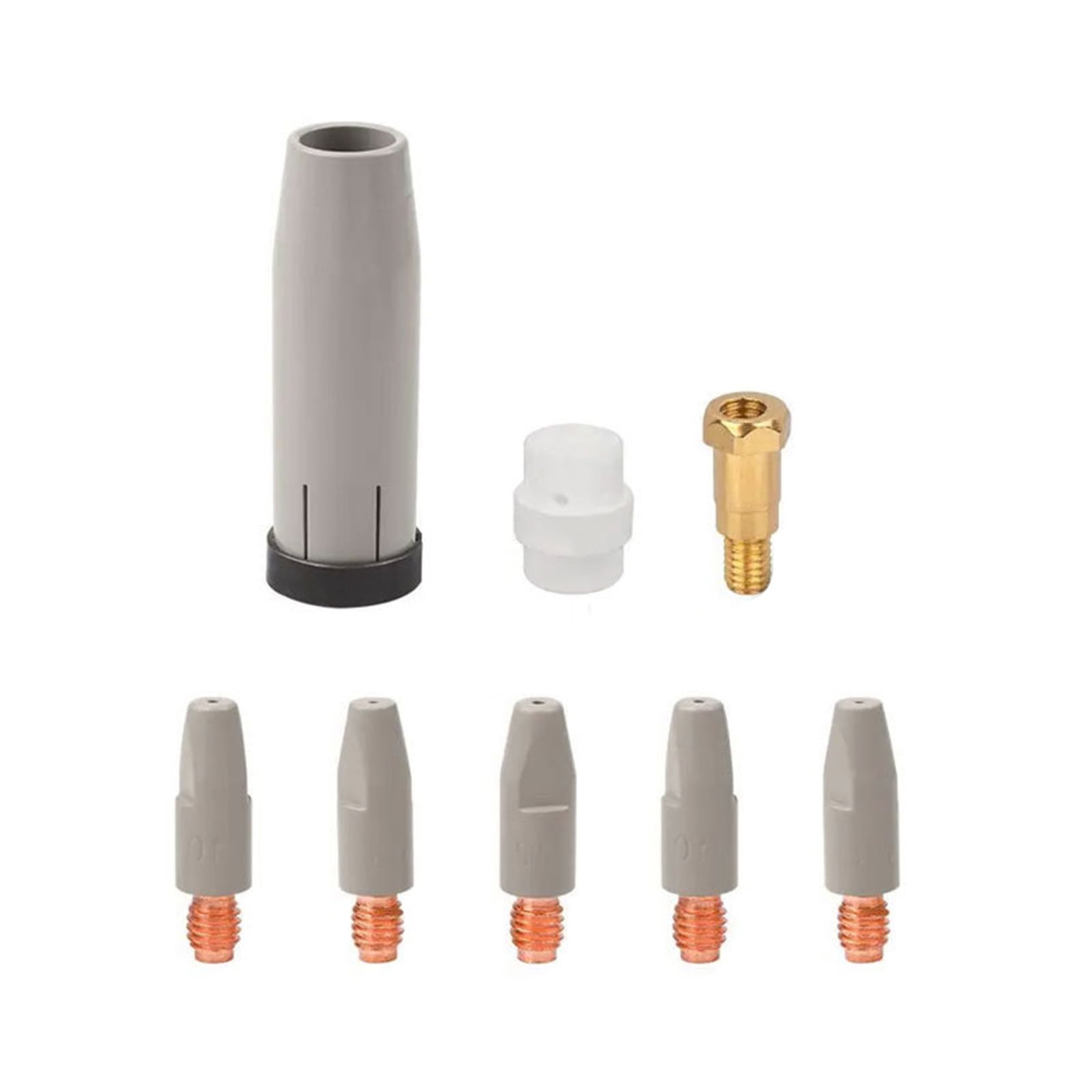 BIBABLYKE 8pcs Conductive Nozzle Rod Conductive Nozzle Extension for ...