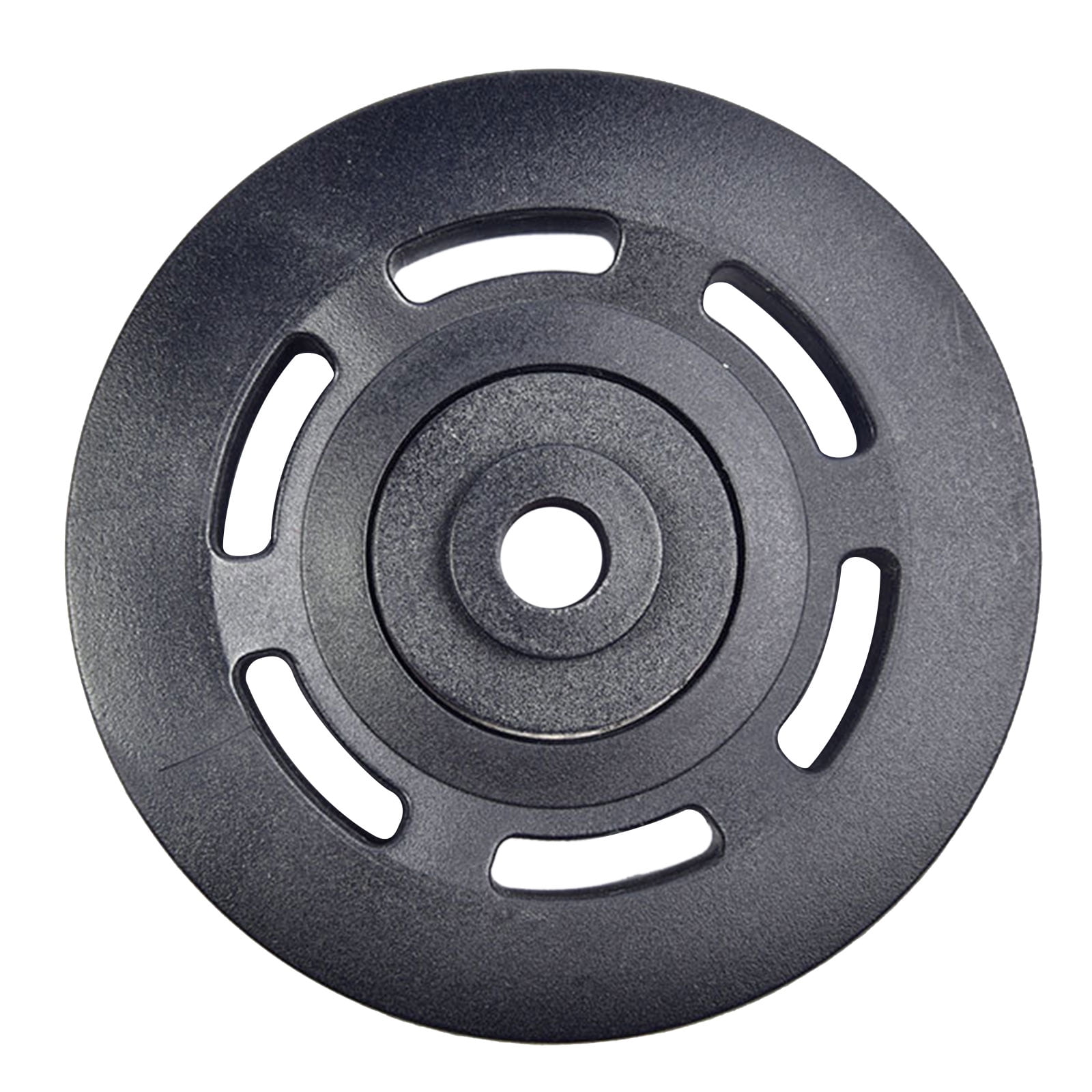BIBABLYKE 90mm Universal Bearing Pulley Wheel Wearproof Pulley Nylon ...