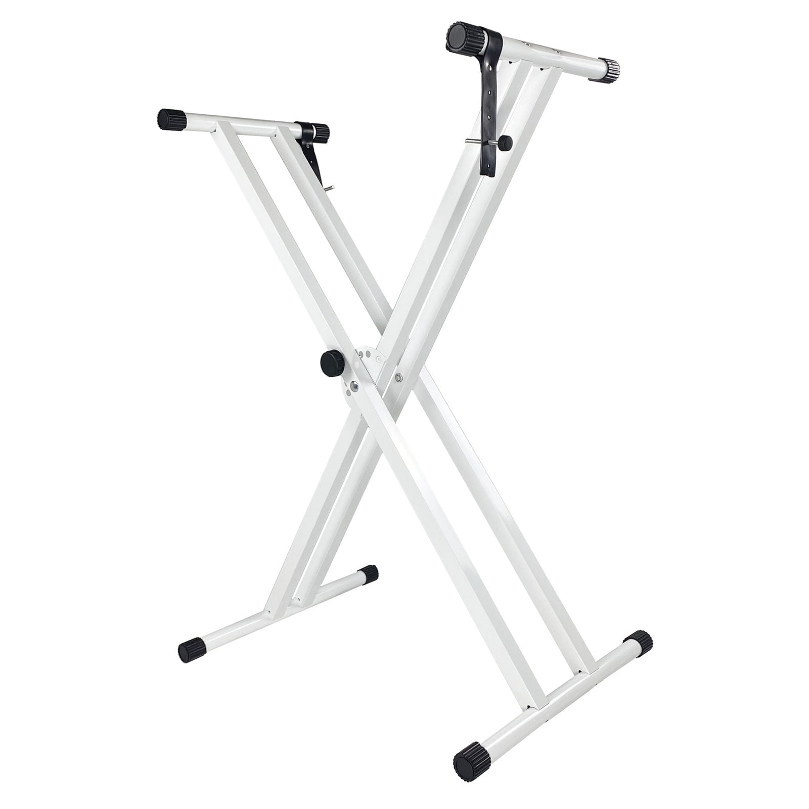 BIBABLYKE Adjusted Electronic Piano Stand, Double Braced Keyboard Stand ...