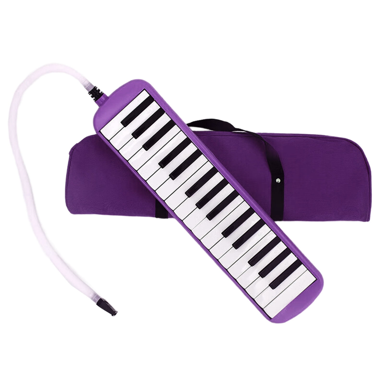 BIBABLYKE Air Piano Keyboard Soprano Melodica with Long Tube, Short ...