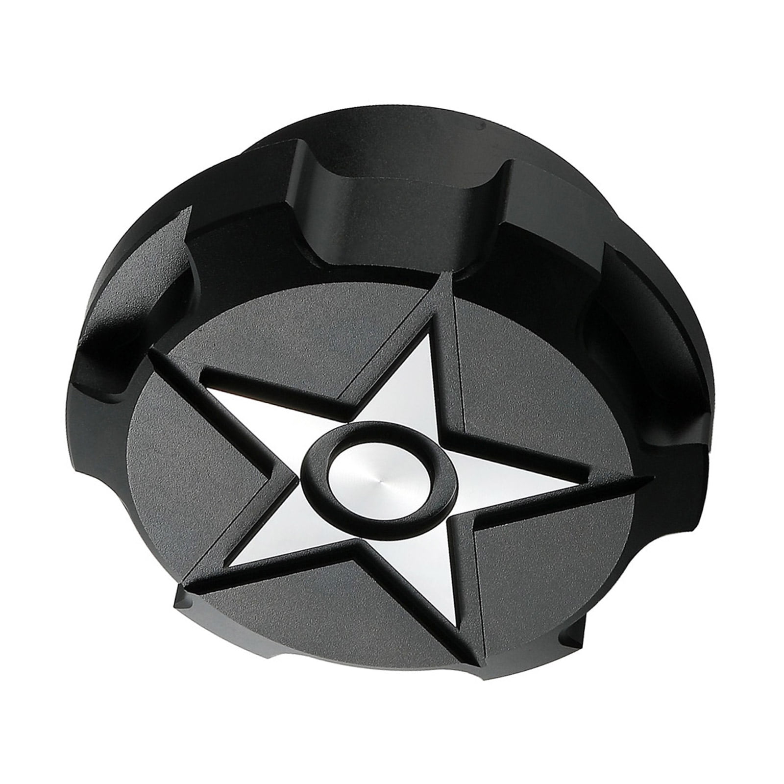 BIBABLYKE Aluminum Gas Covers Caps Lightweight Oil Lid Leak Proof ...