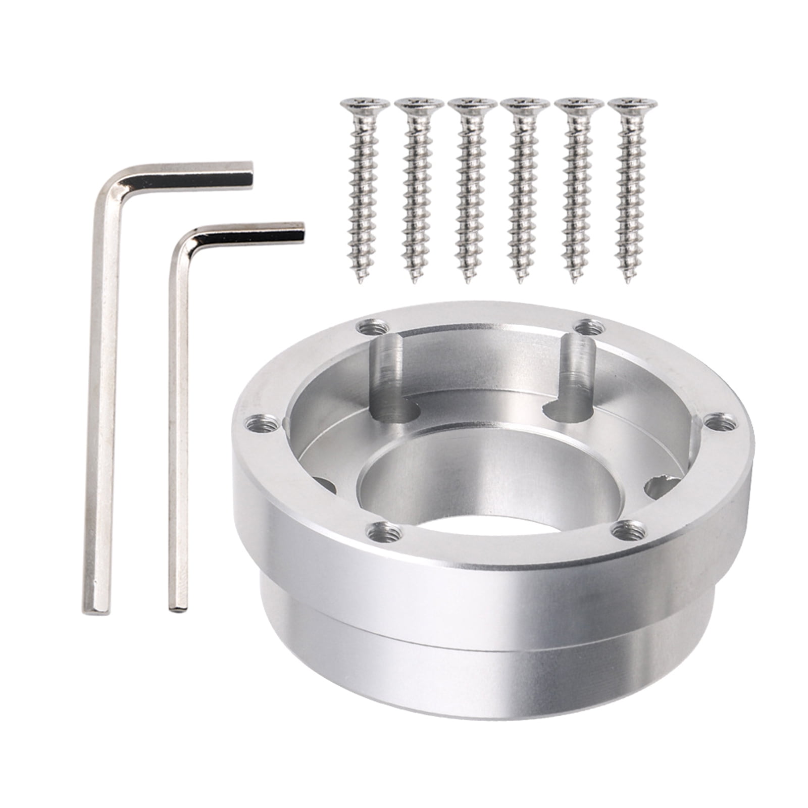 BIBABLYKE Aluminum Steering Wheel Adapter Plate for G29 G920 G923 13 ...