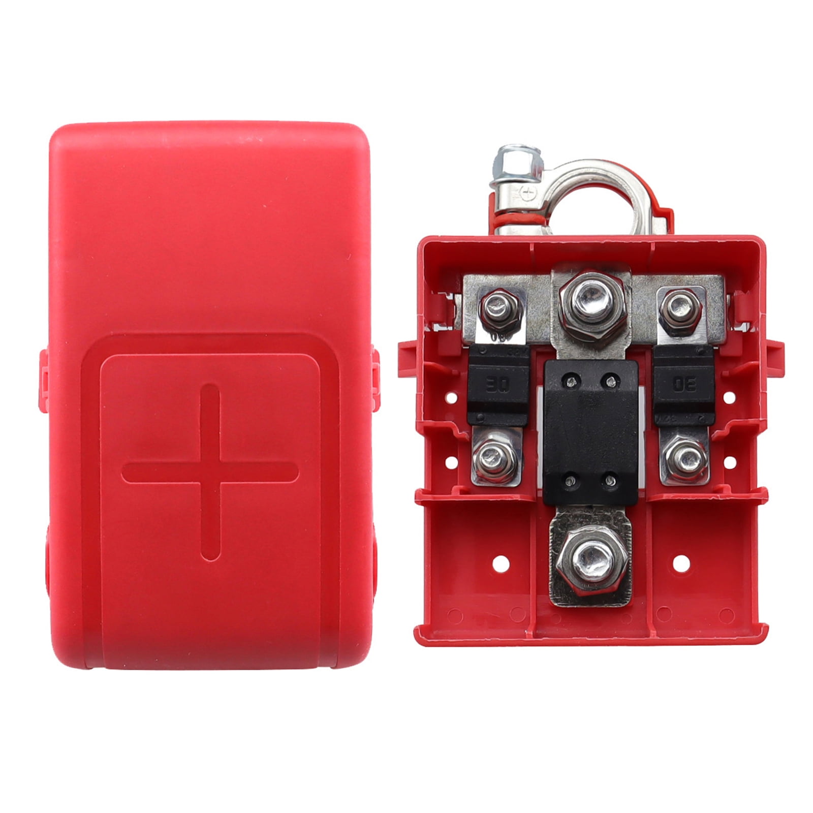 BIBABLYKE Automotive Battery Terminals Connector Fuses Box 32V/400A ...