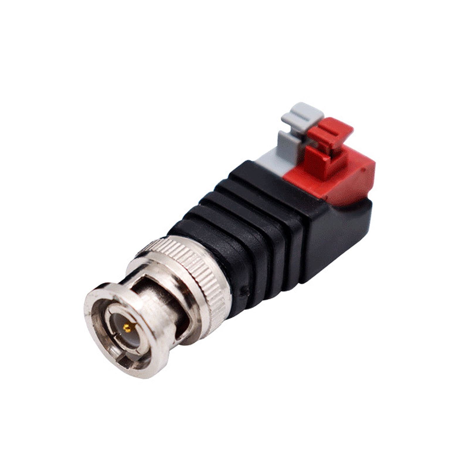 BIBABLYKE BNC Video Baluns Adapter BNC Male Connector BNC Male Plug to ...