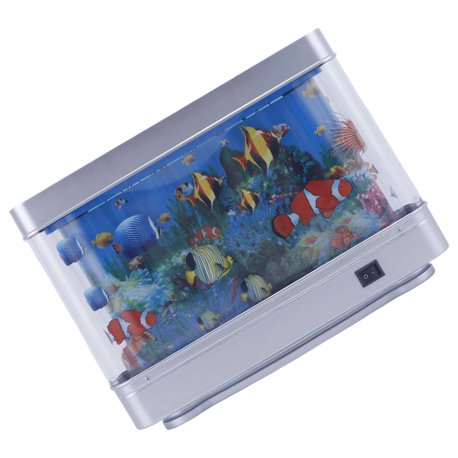 BIBABLYKE Baby Aquarium LED Fish Lamp For Bedroom And Office Virtual ...