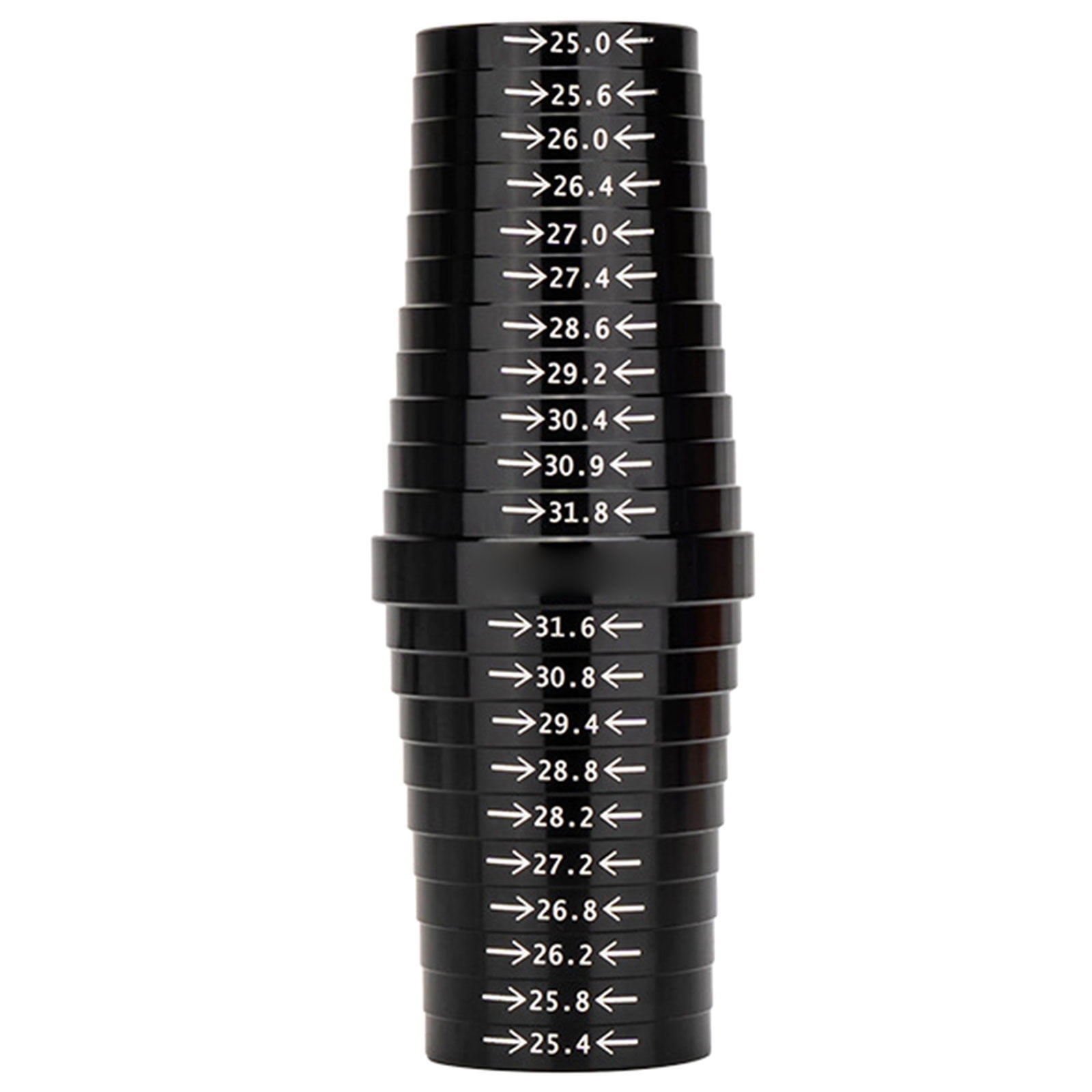 BIBABLYKE Bicycles Aluminum Alloys Seats Tube Seatpost Size Measuring ...