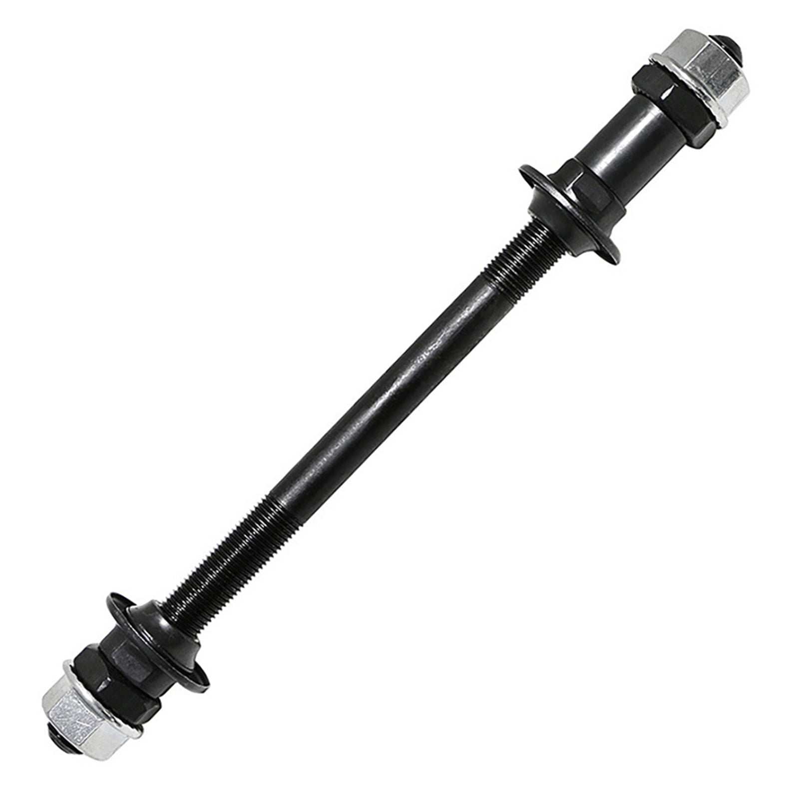 BIBABLYKE Bicycles Hub Axles Bicycles Front and Rear Solid Shaft Quick ...