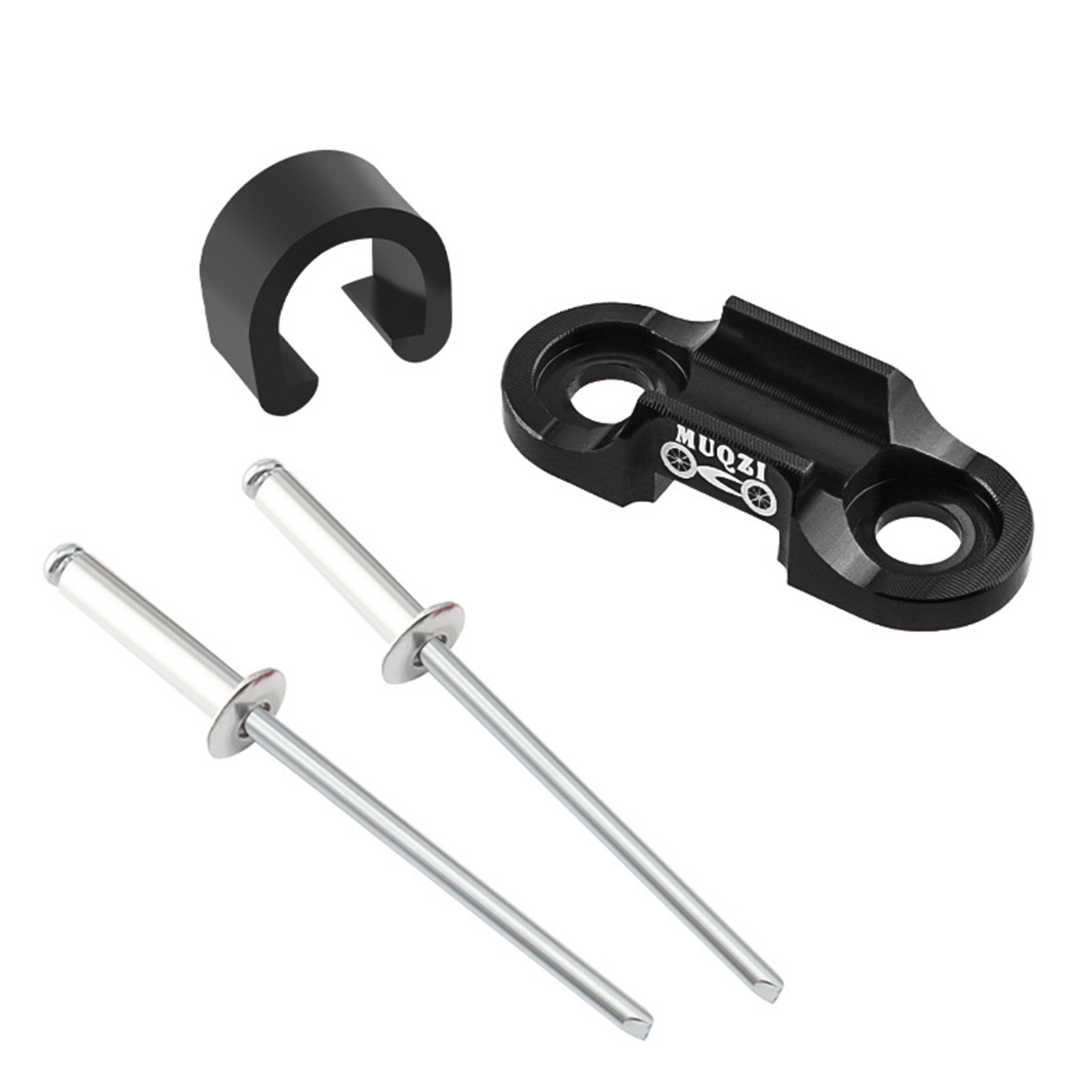 BIBABLYKE Bike Cable Clip Bicycles Aluminium Alloy Bike Cable Guide ...