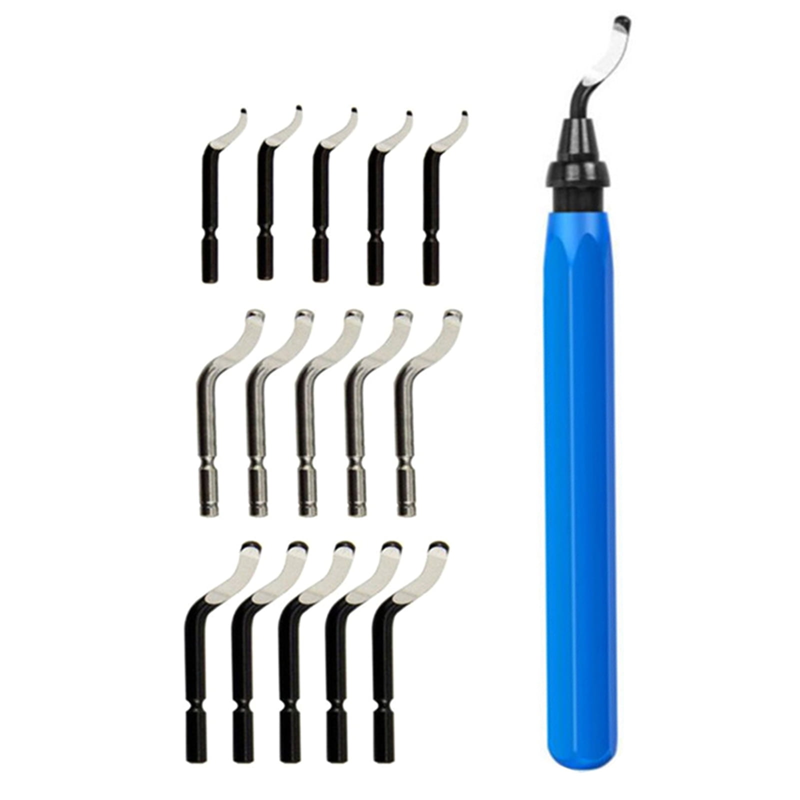 BIBABLYKE Blue Deburring Tool Set Includes 10 BS1010 Cutter or 15Cutter ...