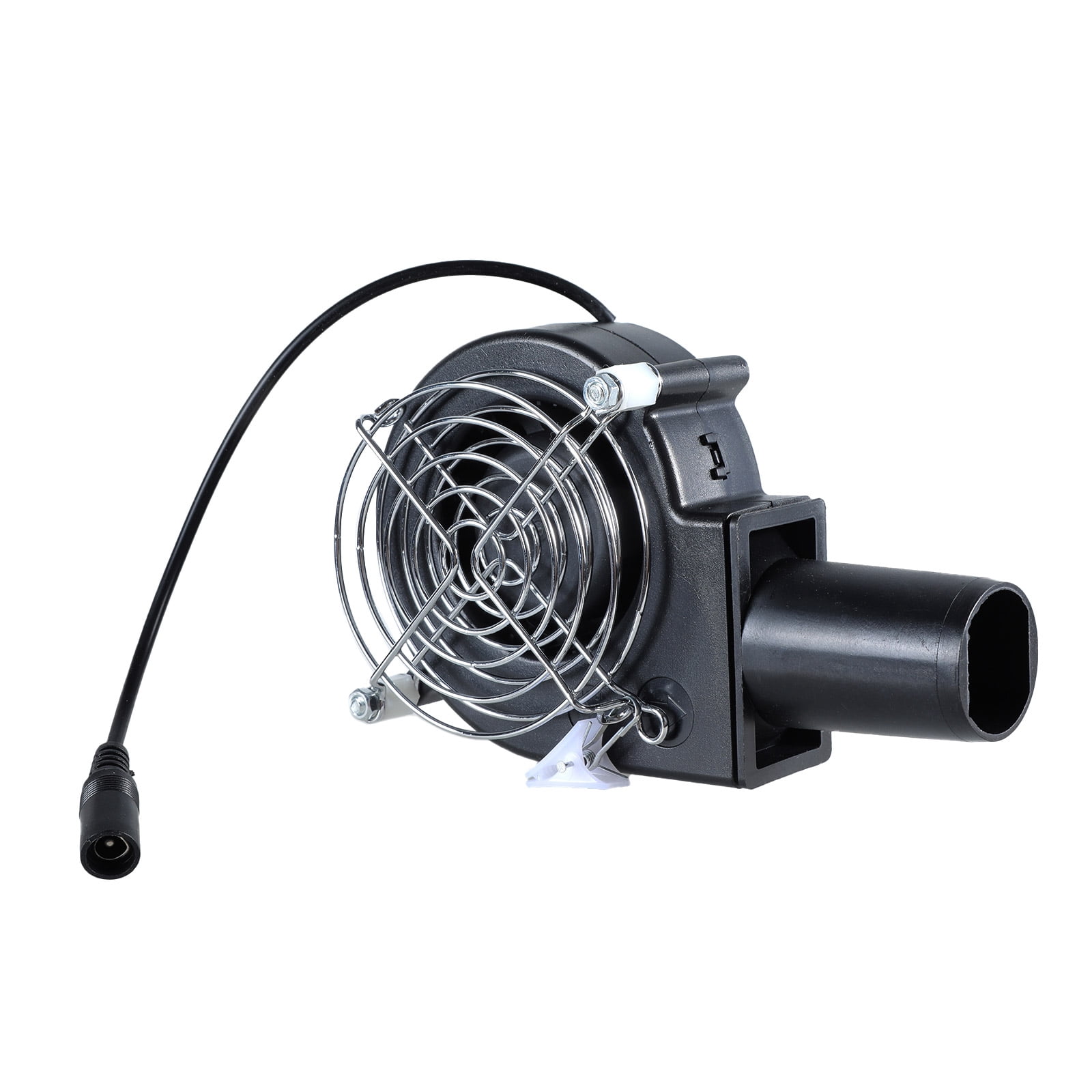 BIBABLYKE Camping Cooking Air Blower Fan 12V 5.5x2.1mm Double Balls ...