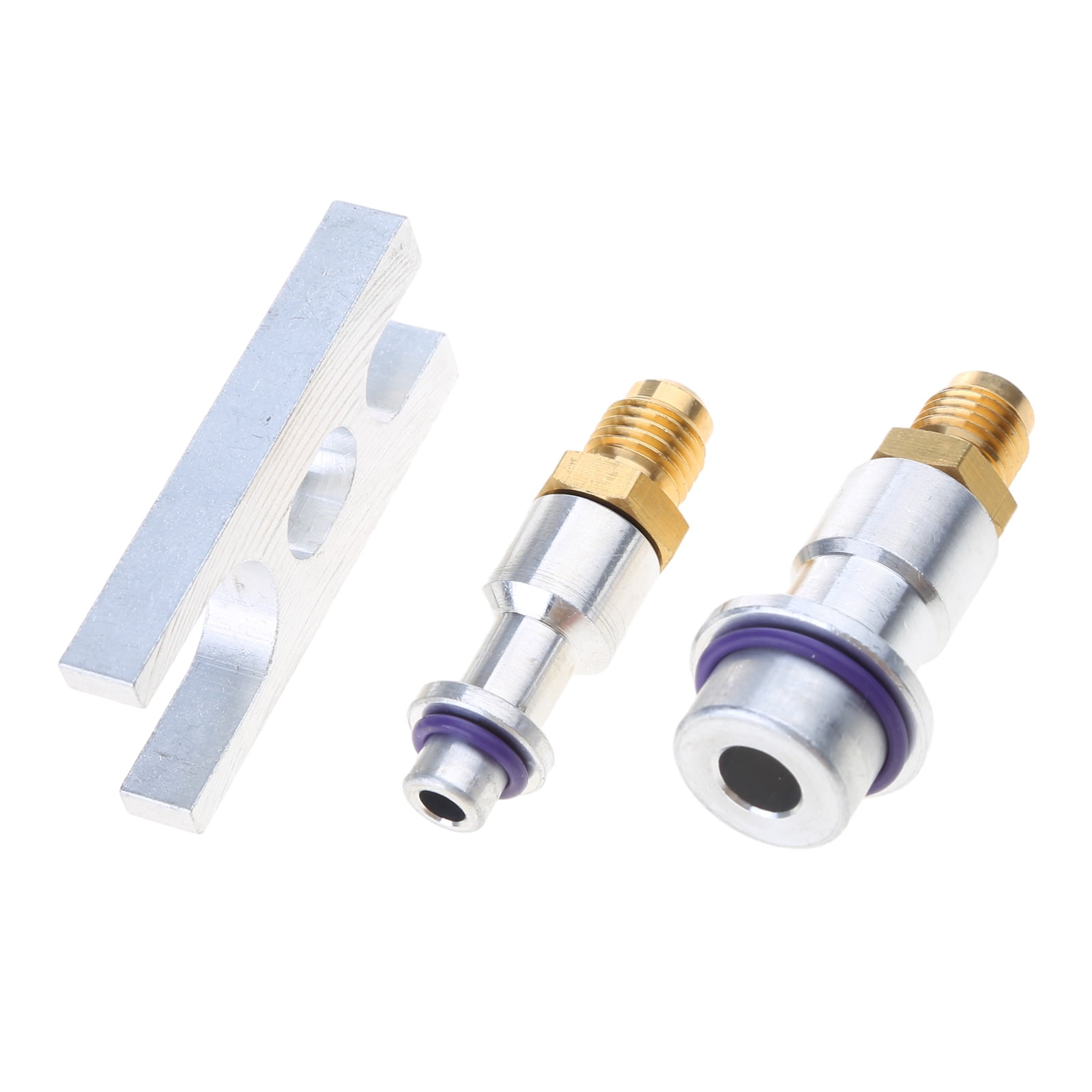 BIBABLYKE Car Air Conditioner Leak Test Plug Stopper Refrigeration Hose ...