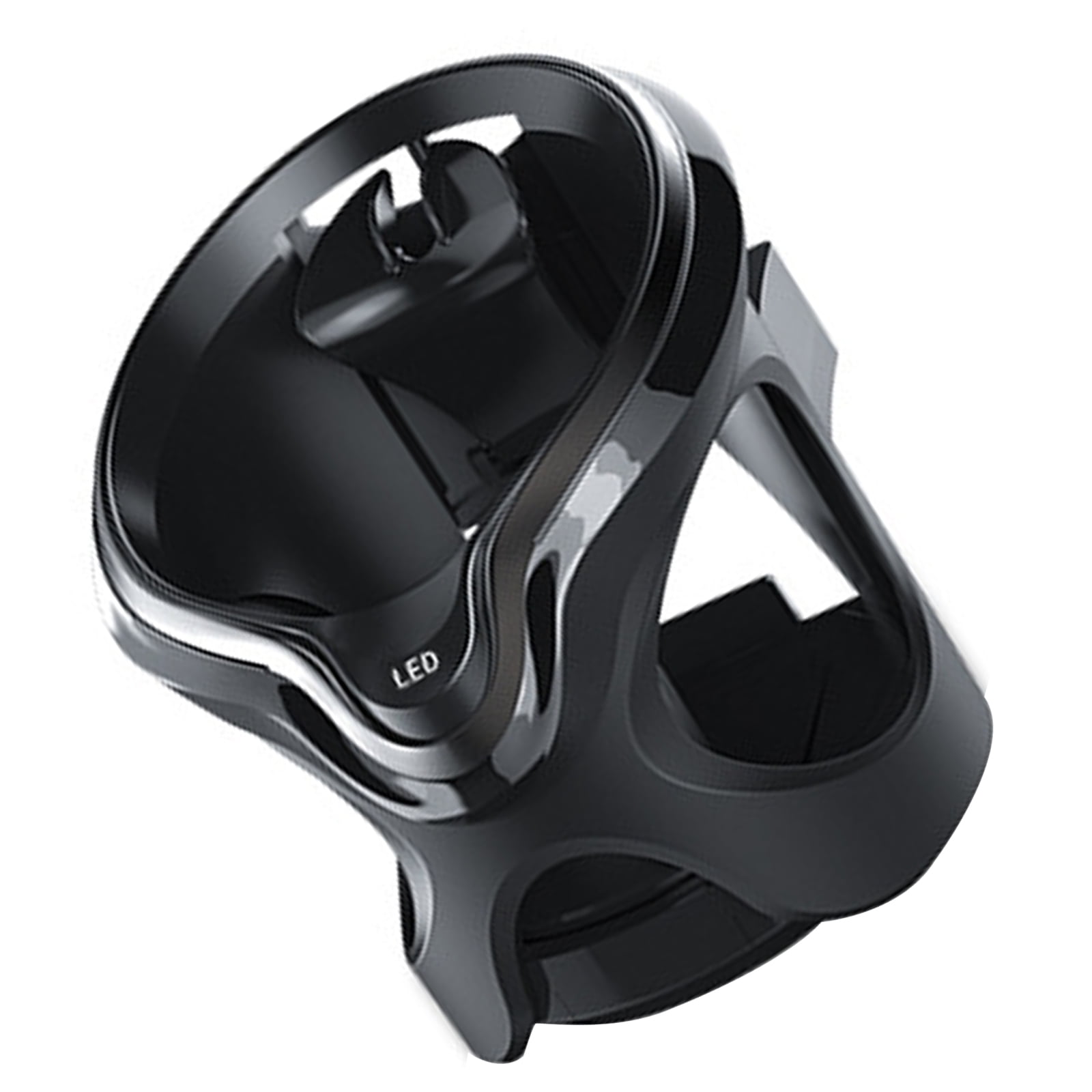 BIBABLYKE Car Air Outlet Mount Cup Holder with LED Light Sensing Stand ...