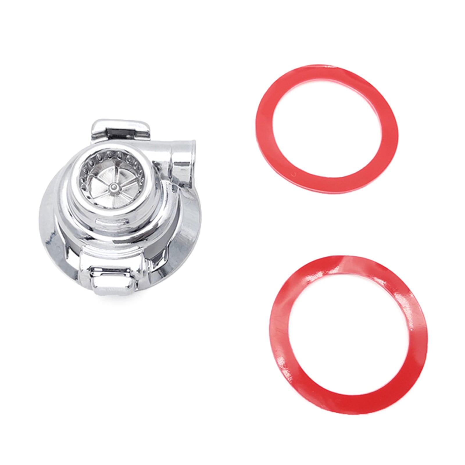 BIBABLYKE Car Ignition Cover Push Start Button Rotating Caps Suitable ...