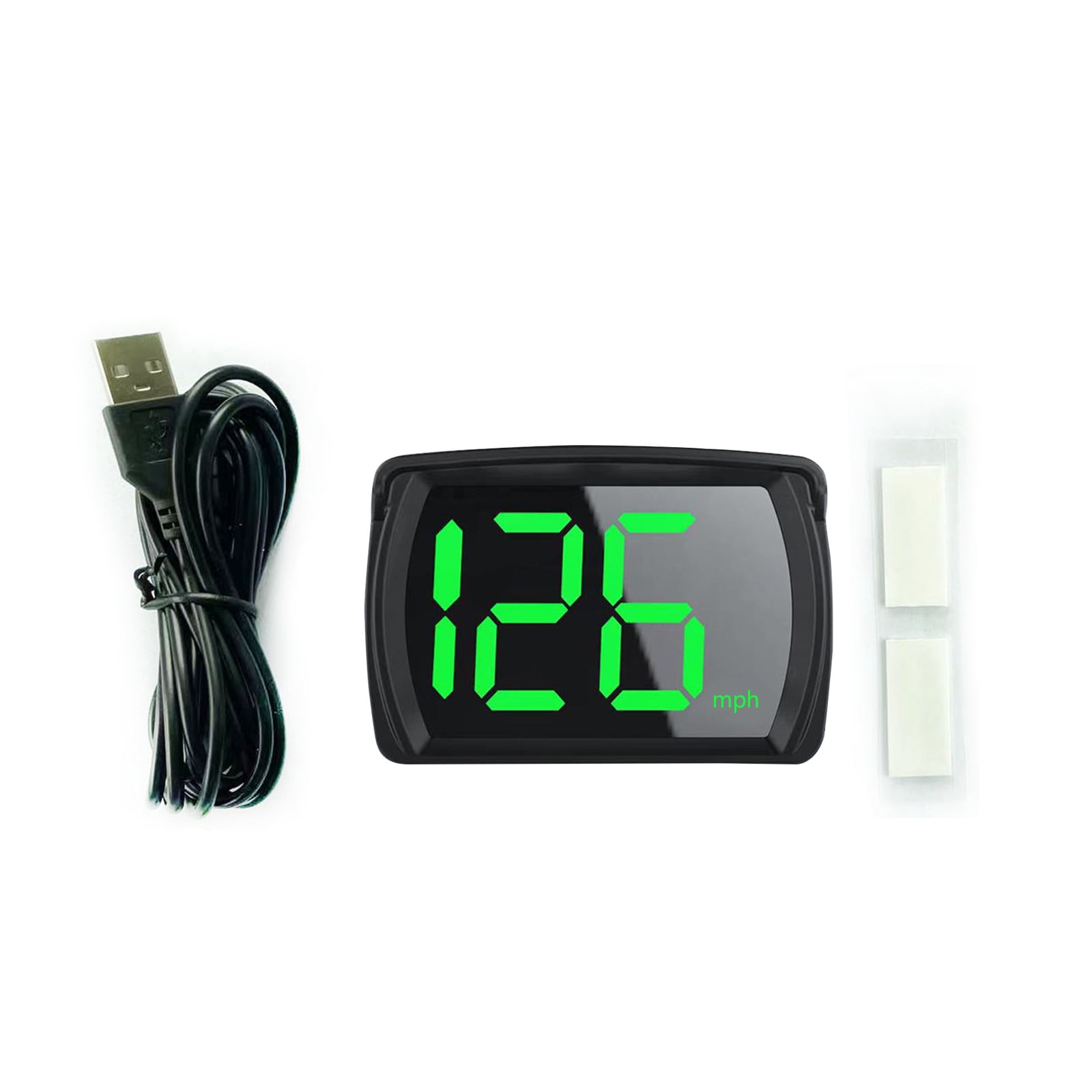 BIBABLYKE Car Speedometer HUD Head Up Display KMH/MPH Digital Speed ...