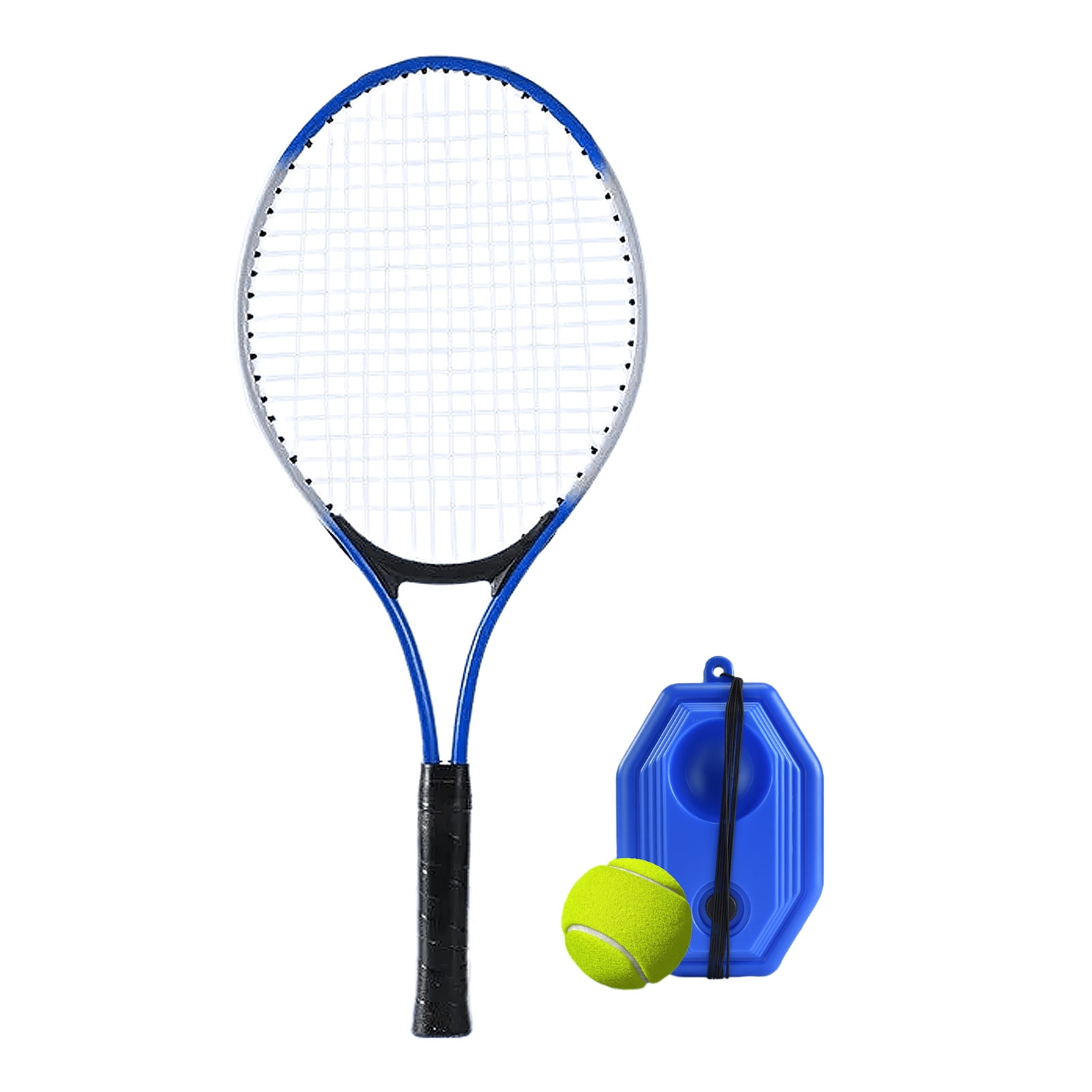 BIBABLYKE Child Tennis Racket Kids Tennis Trainer Professional Light ...