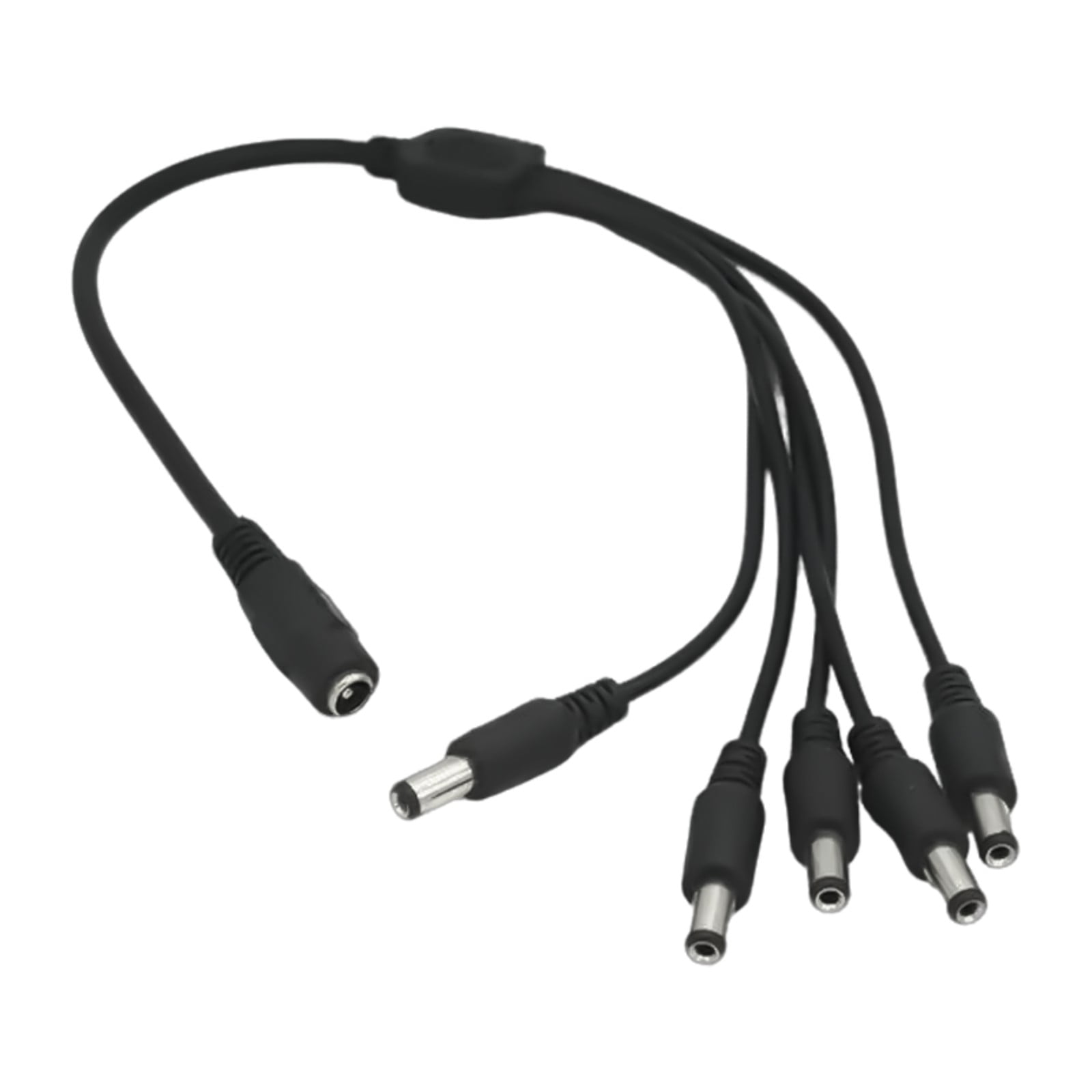 BIBABLYKE DC5521 Power Cable Female to Male Connector 5.5x2.1mm Adapter ...