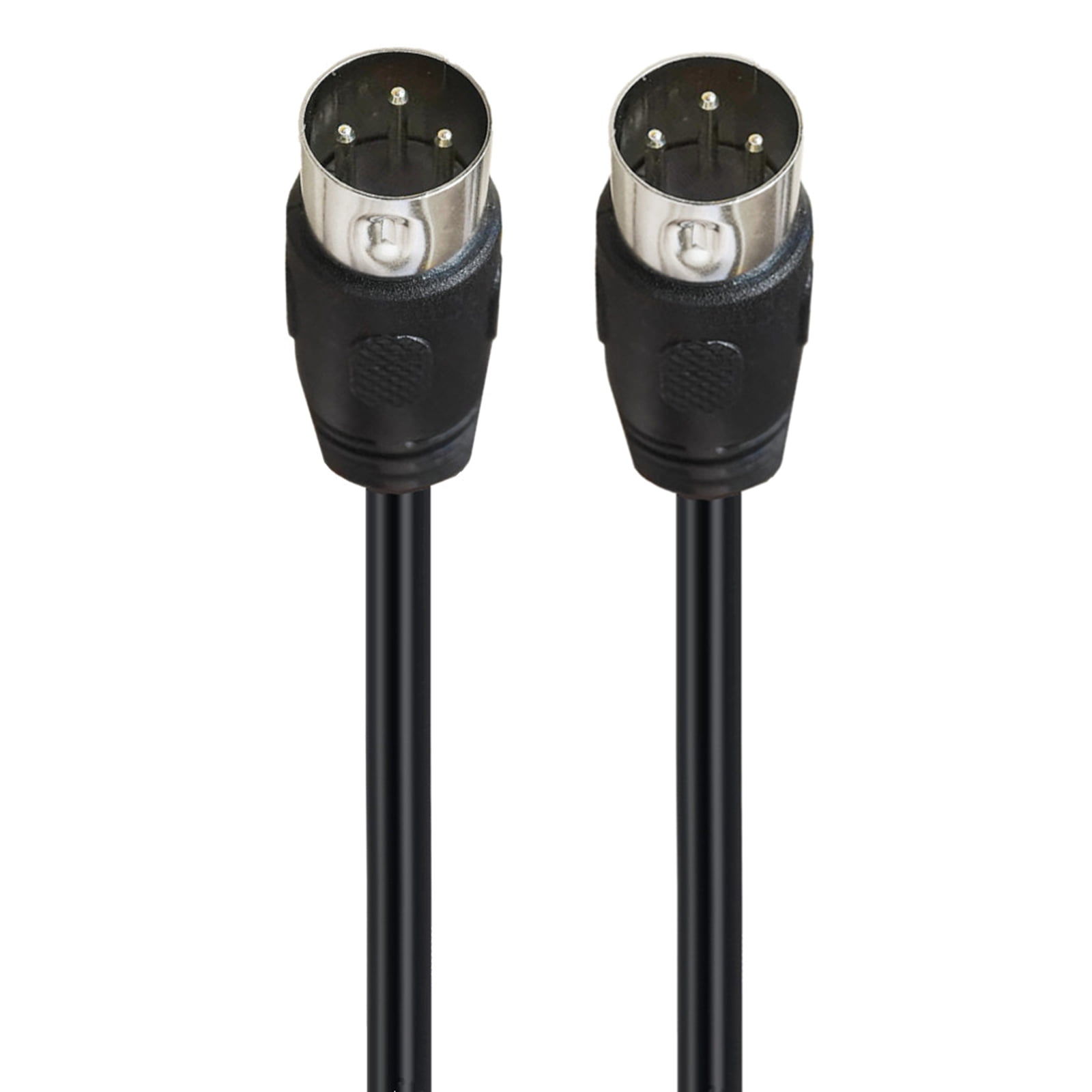 BIBABLYKE DIN 3pin Male to Male 3 Pin Transmission Cable for Music Player Power Auditory Video ...