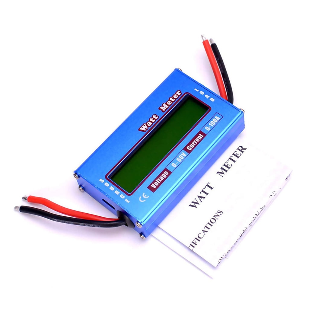 BIBABLYKE Digital LCD Display Blue 60V 100A Balance Battery Power ...