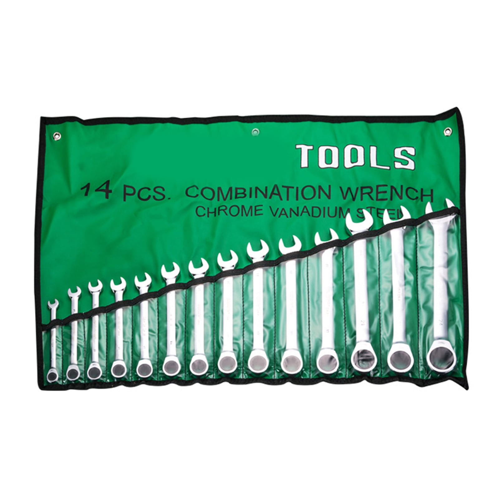 BIBABLYKE Double Head Ratchet Wrench 72 Teeth Reversible Ratchet ...