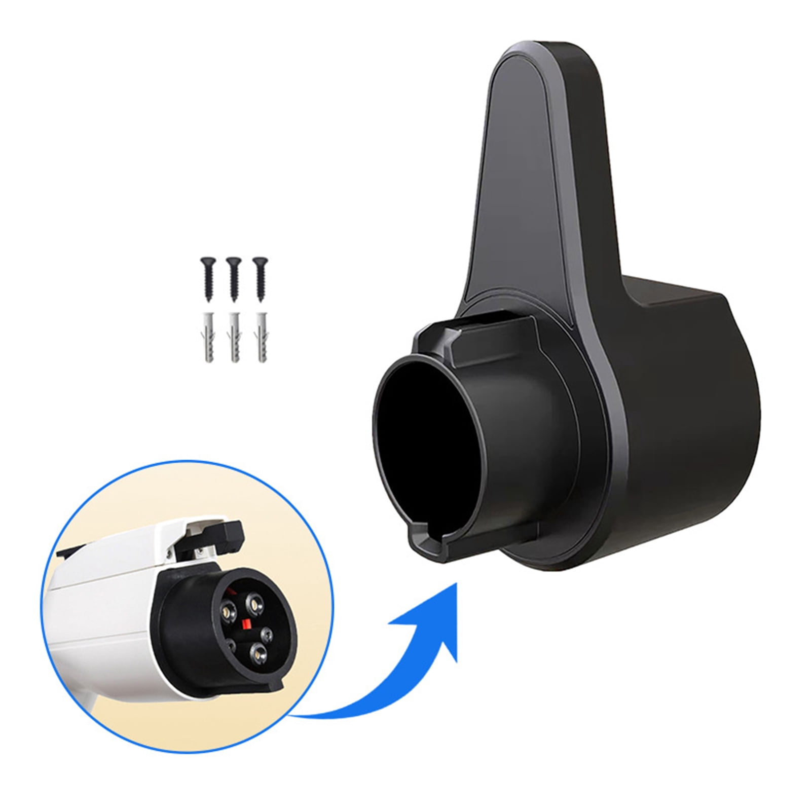 BIBABLYKE EV Charger Holder,Portable Wall Connector Holsters,Electric ...