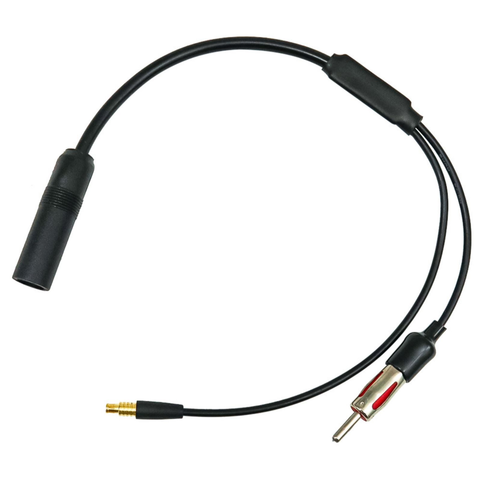 BIBABLYKE FM to MCX Plug Radio Antennas Extension Converters Cable for ...