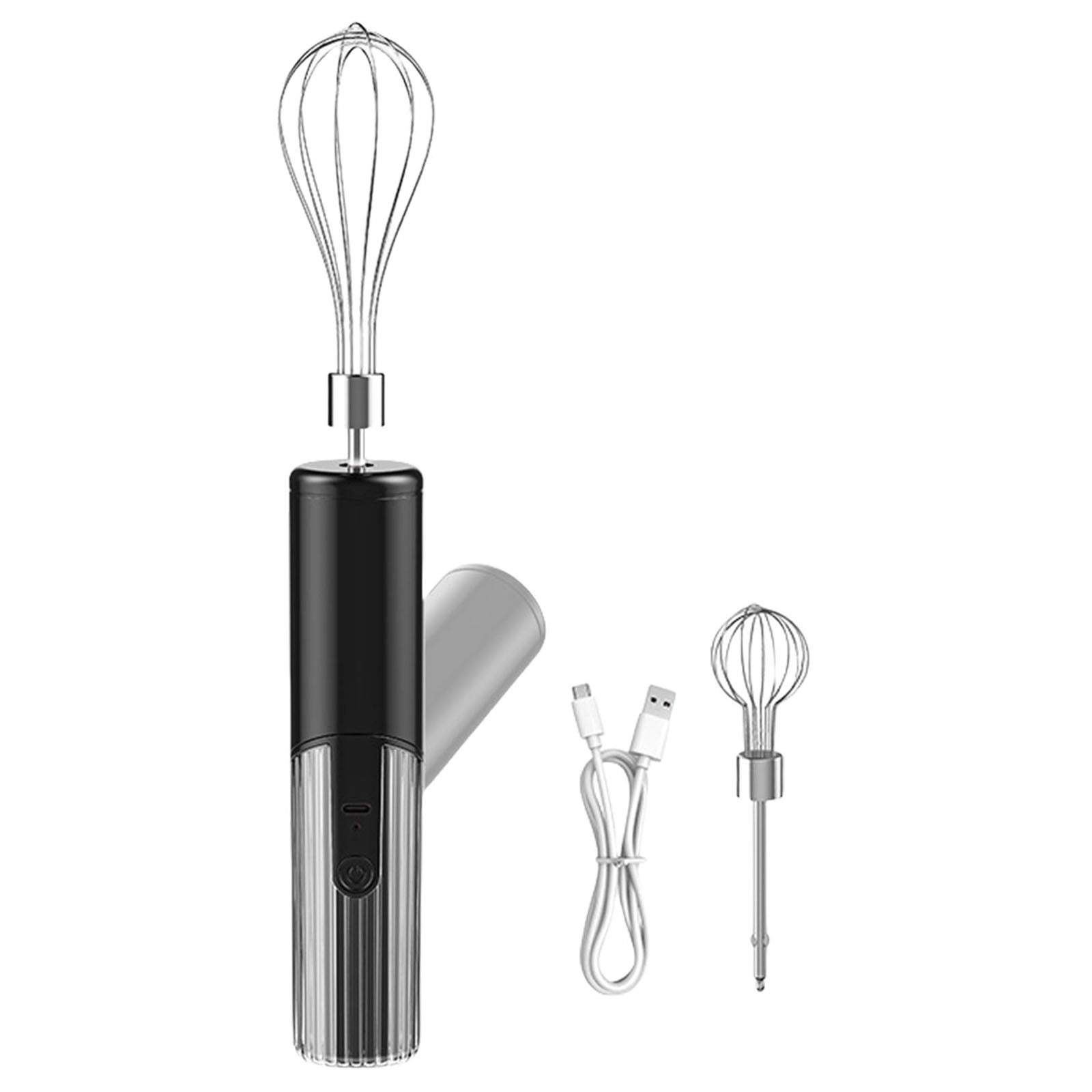 BIBABLYKE Foldable Electric Hand Mixer With 3 Speed Mode And 2 ...