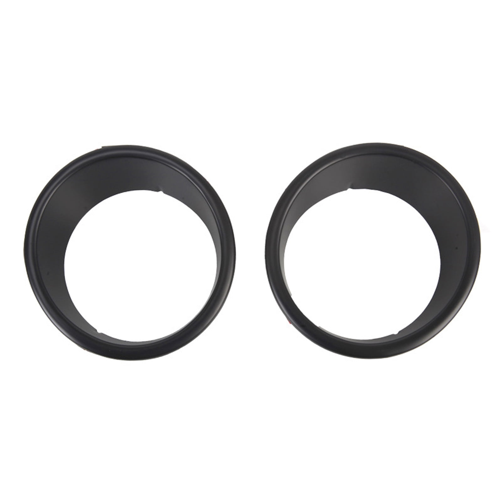 BIBABLYKE Front Grille Headlight Trim Rings with Simple Clip On Designs ...