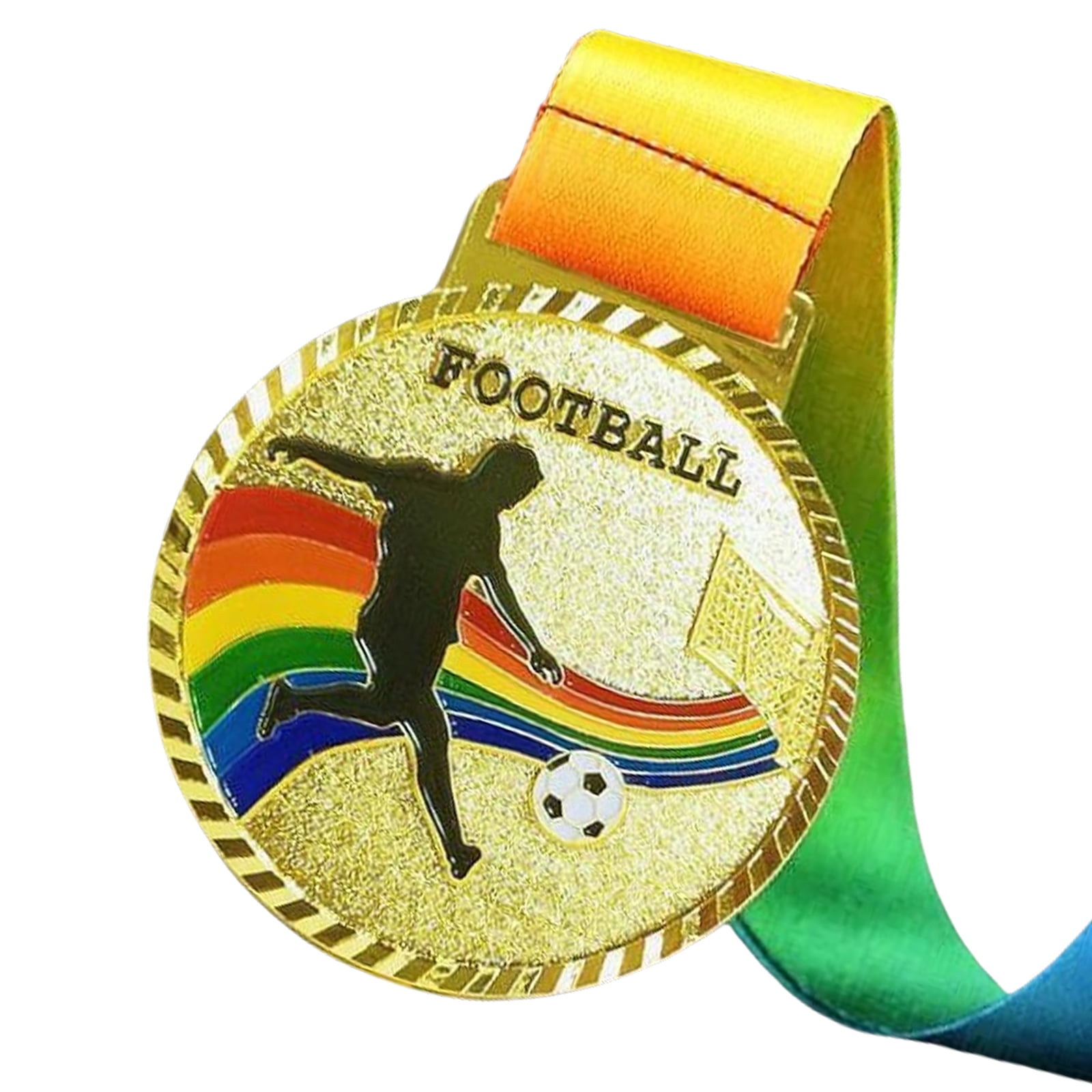 BIBABLYKE Gold/Silver/Bronze Award Medals Soccer Medals for Kid and ...