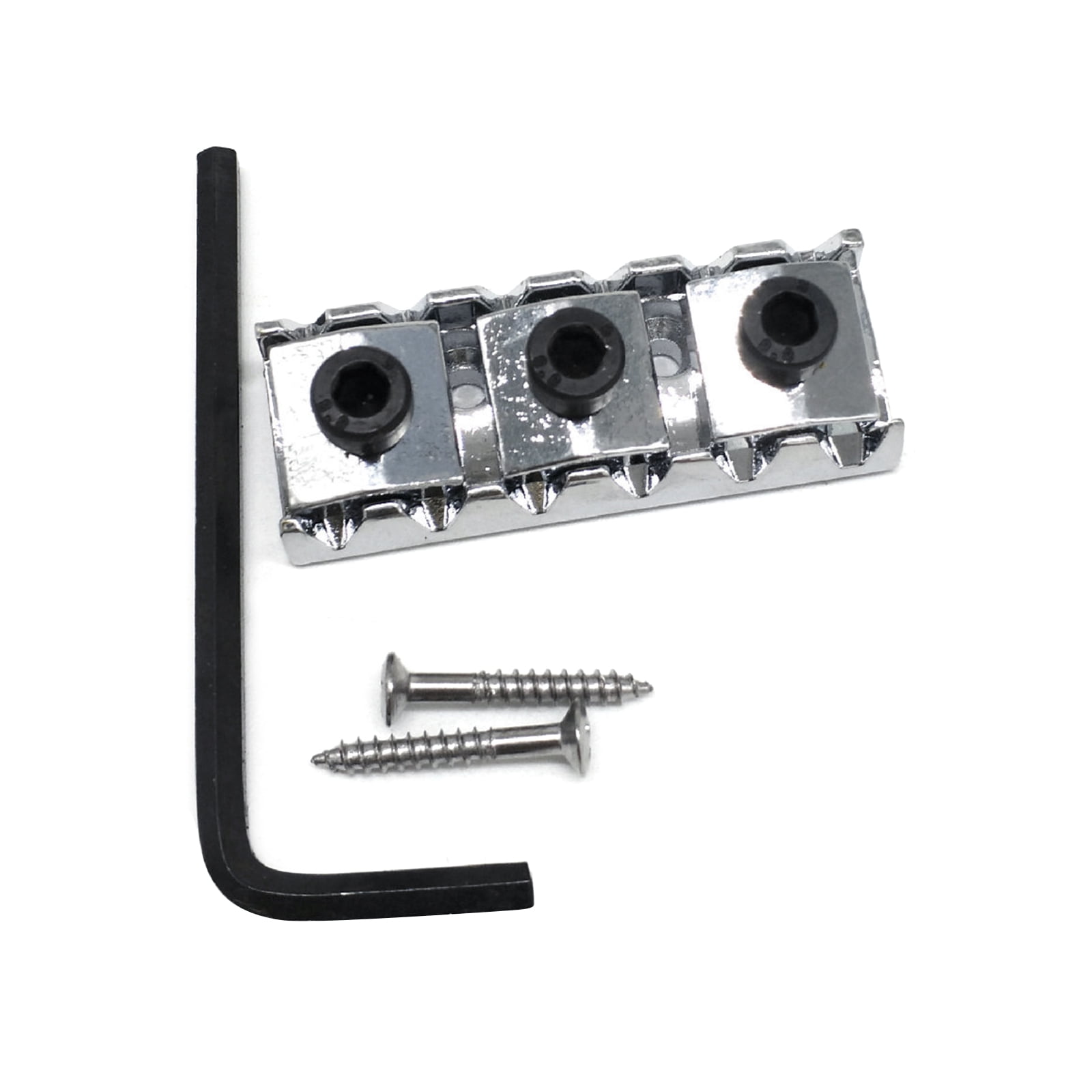 BIBABLYKE Guitar Lock Nut Zinc Alloy Guitar String Locking Nut with ...