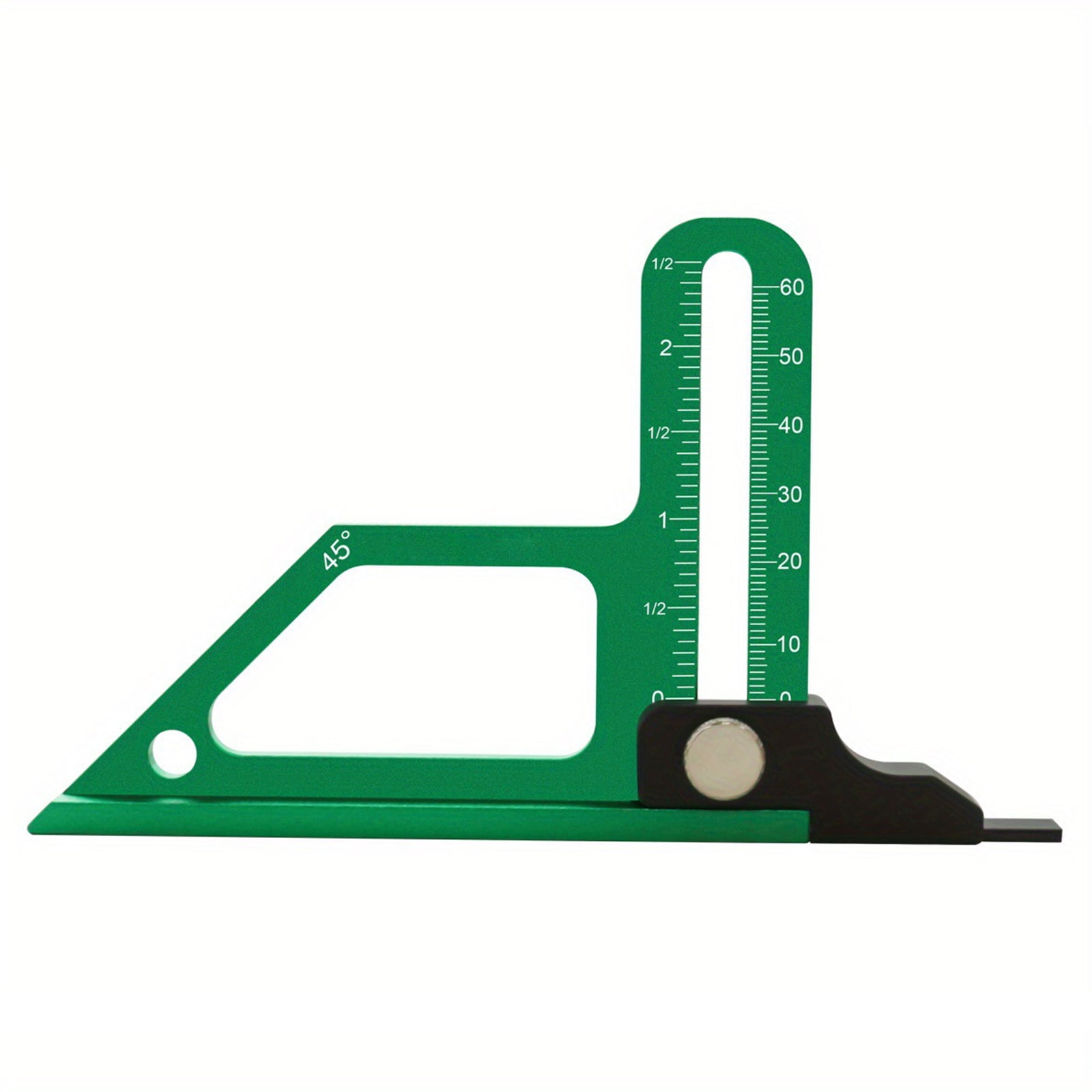 BIBABLYKE Height Gauge Measuring Instrument Aluminum Router Table ...
